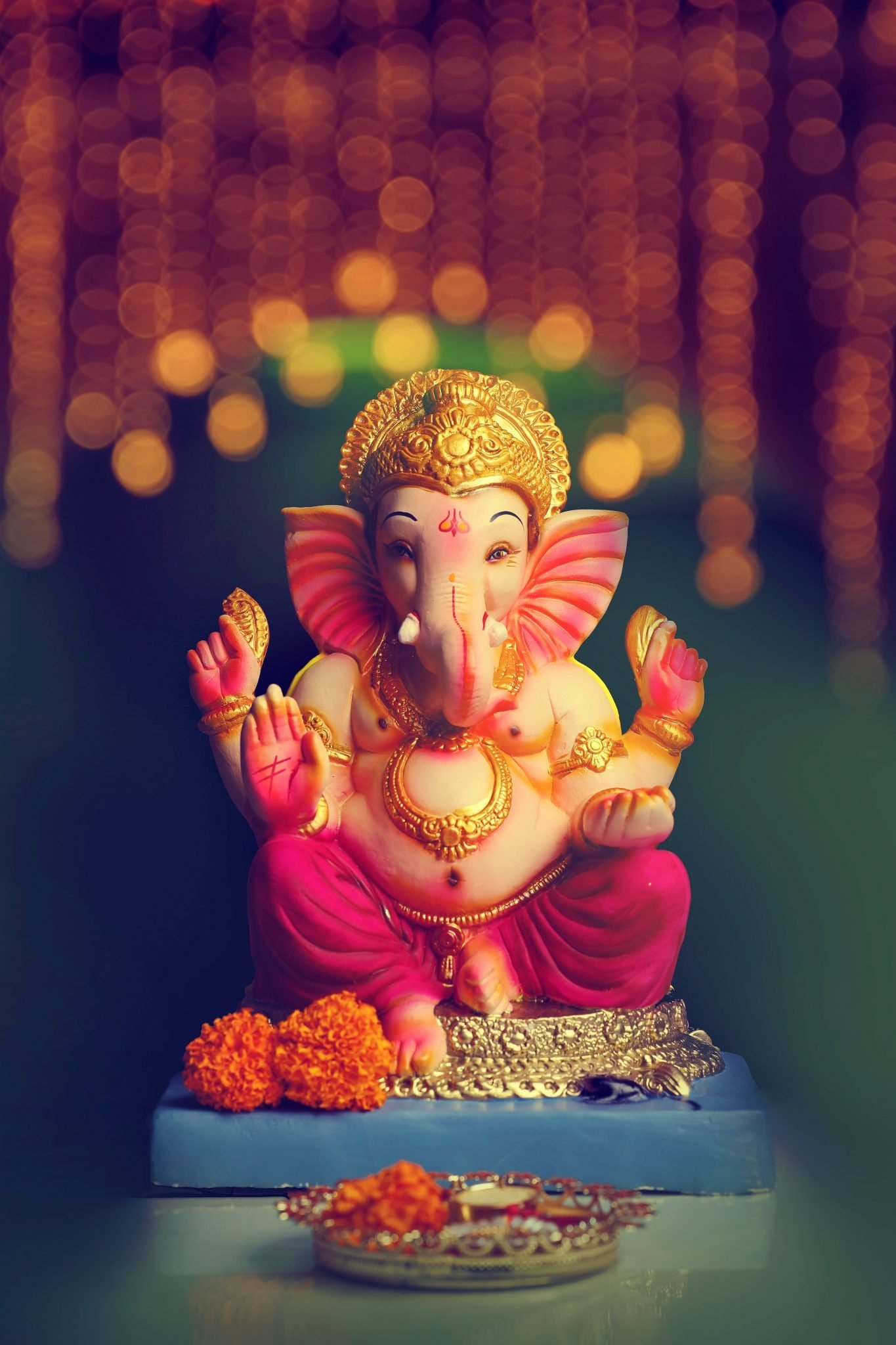 Ganapathi Wallpapers - Top Free Ganapathi Backgrounds - WallpaperAccess