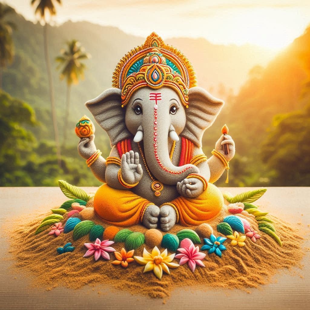 Ganapathi Wallpapers - Top Free Ganapathi Backgrounds - WallpaperAccess
