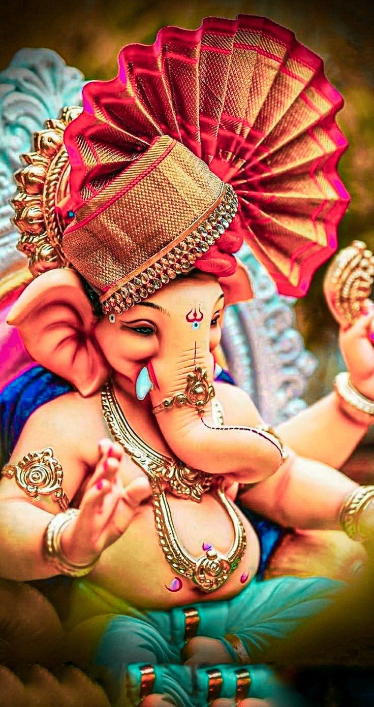 Ganapathi Wallpapers - Top Free Ganapathi Backgrounds - WallpaperAccess