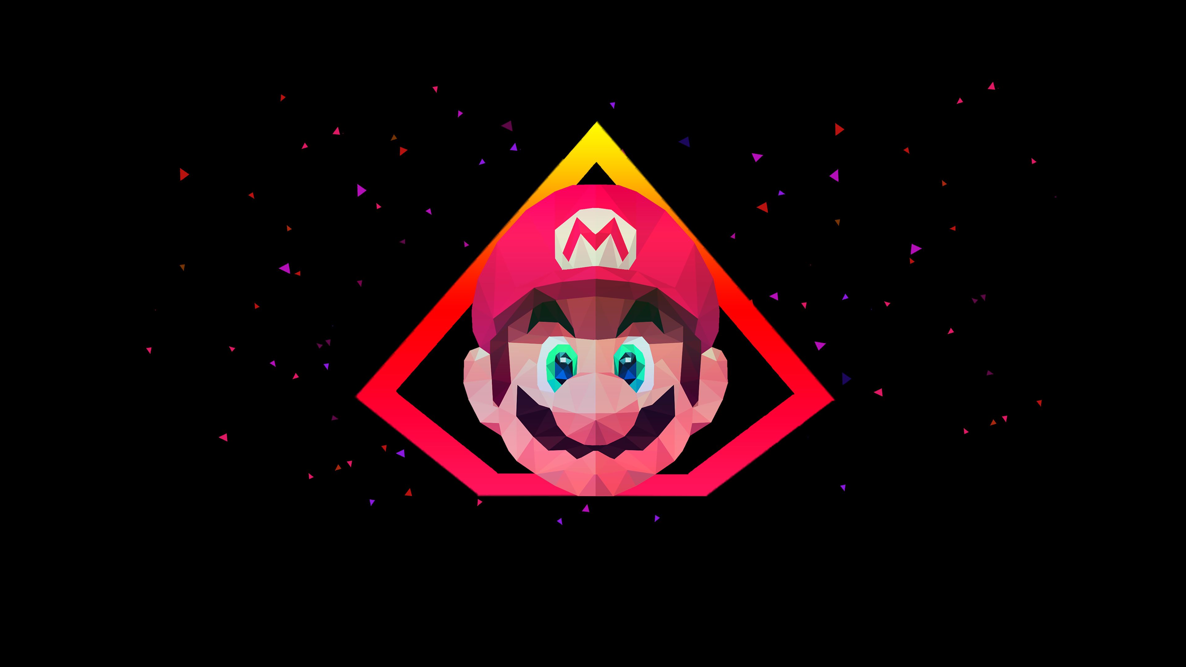 Mario Logo Wallpapers - Top Free Mario Logo Backgrounds - WallpaperAccess