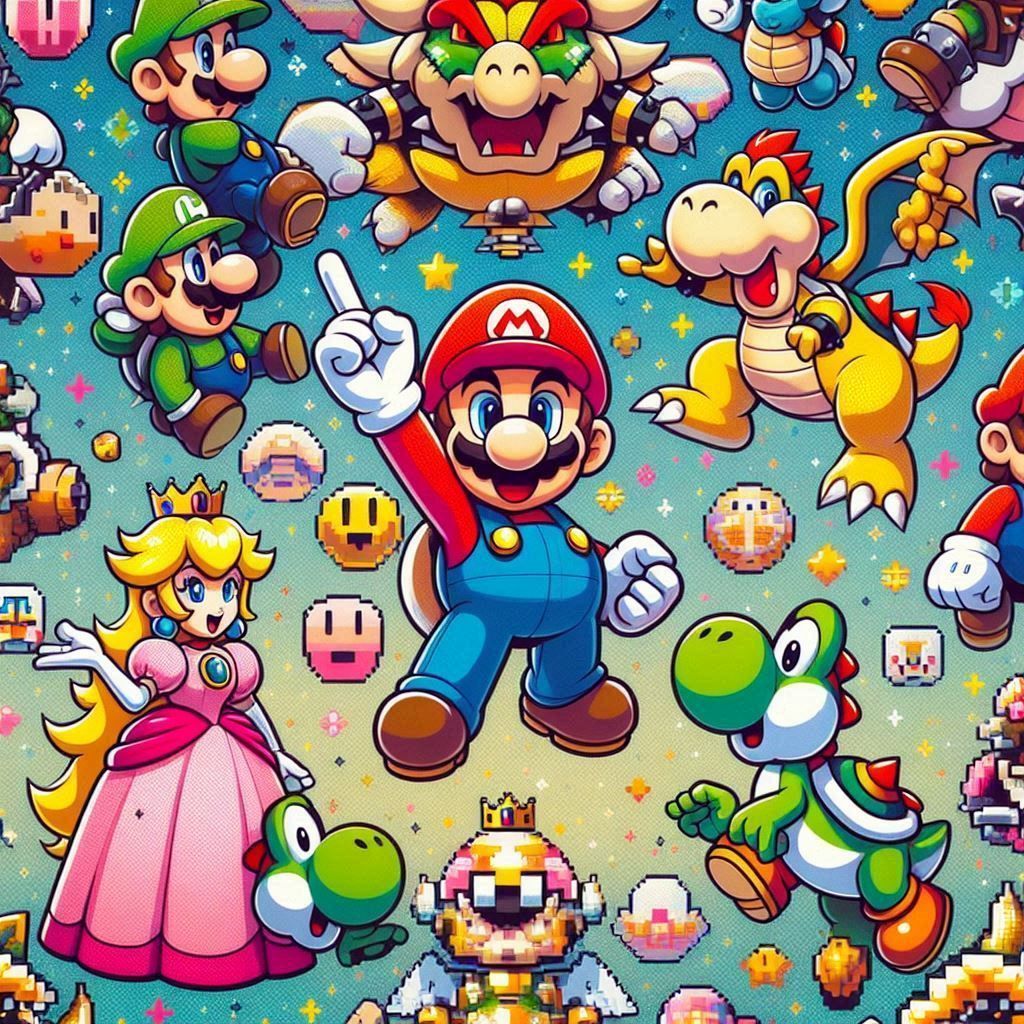 Super Mario Logo Wallpapers - Top Free Super Mario Logo Backgrounds ...