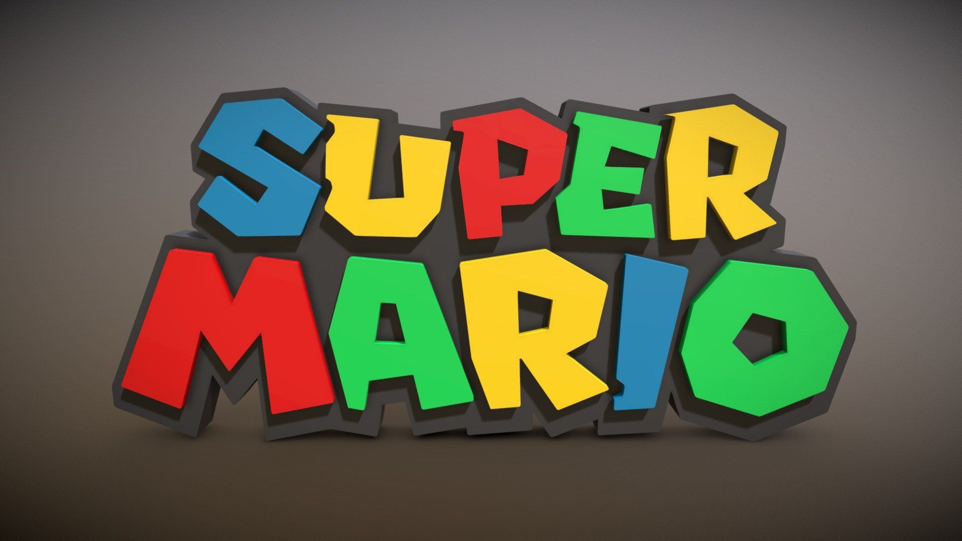 Super Mario Logo Wallpapers - Top Free Super Mario Logo Backgrounds ...