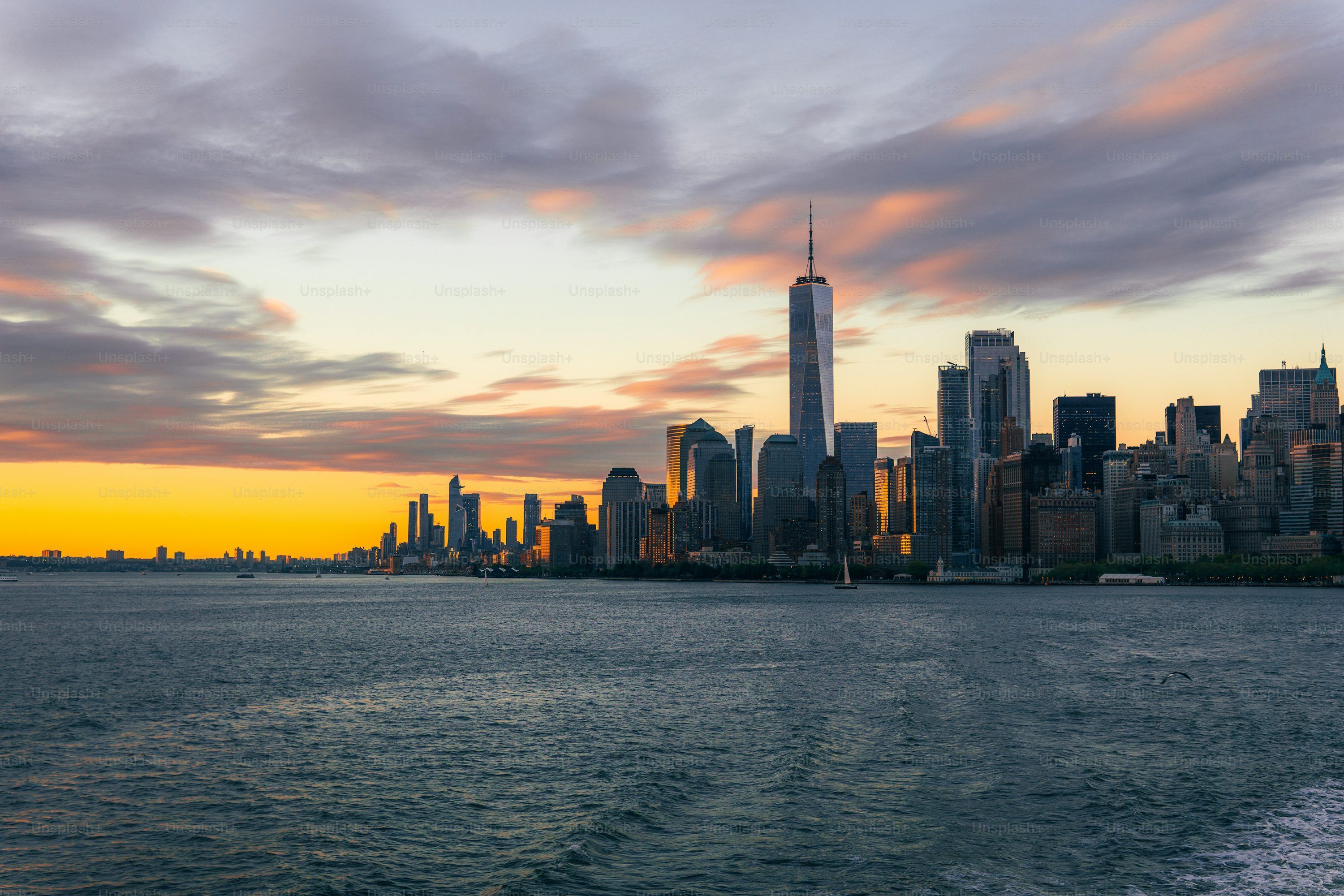 NYC Sunset Wallpapers - Top Free NYC Sunset Backgrounds - WallpaperAccess