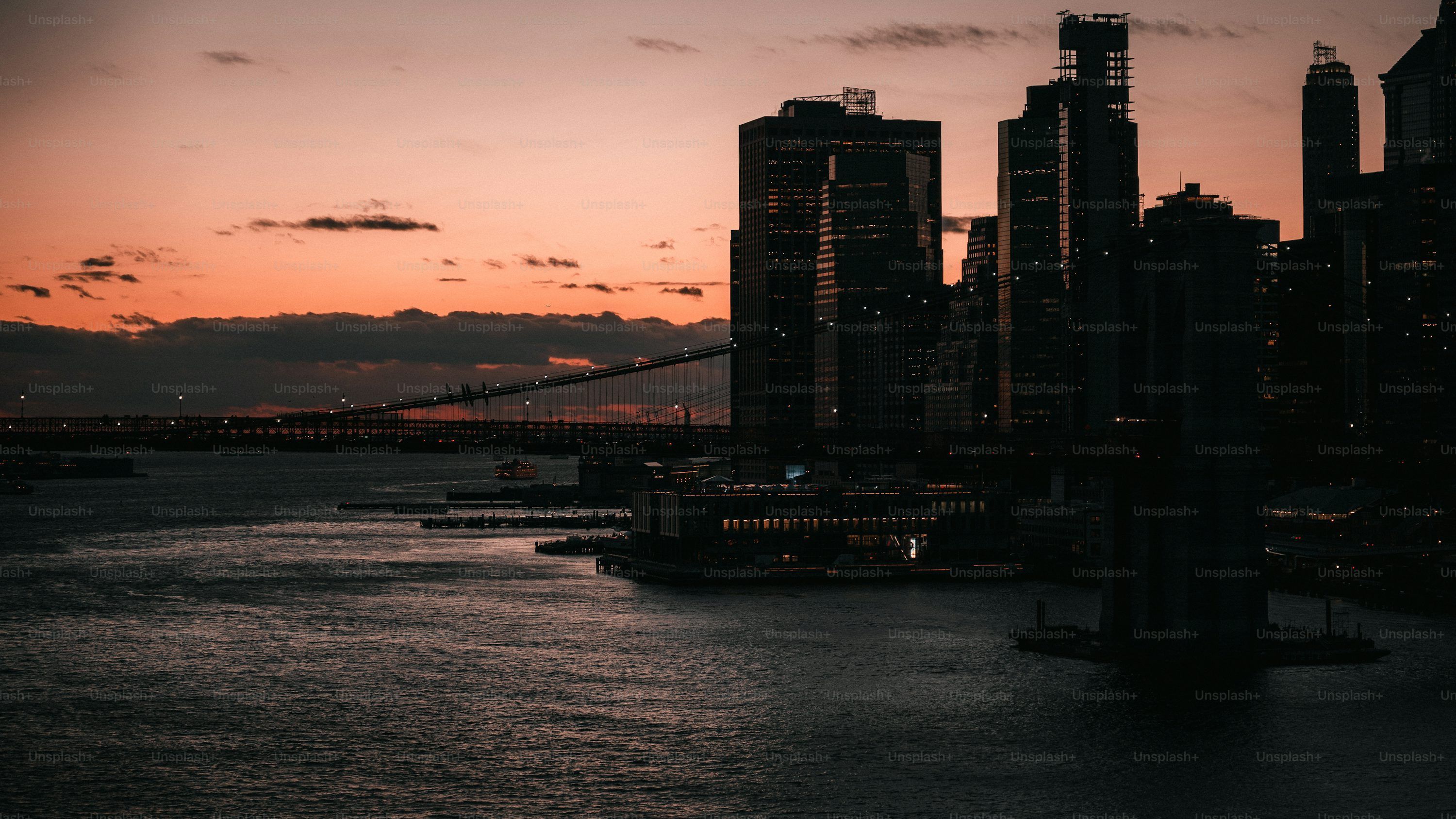 NYC Sunset Wallpapers - Top Free NYC Sunset Backgrounds - WallpaperAccess