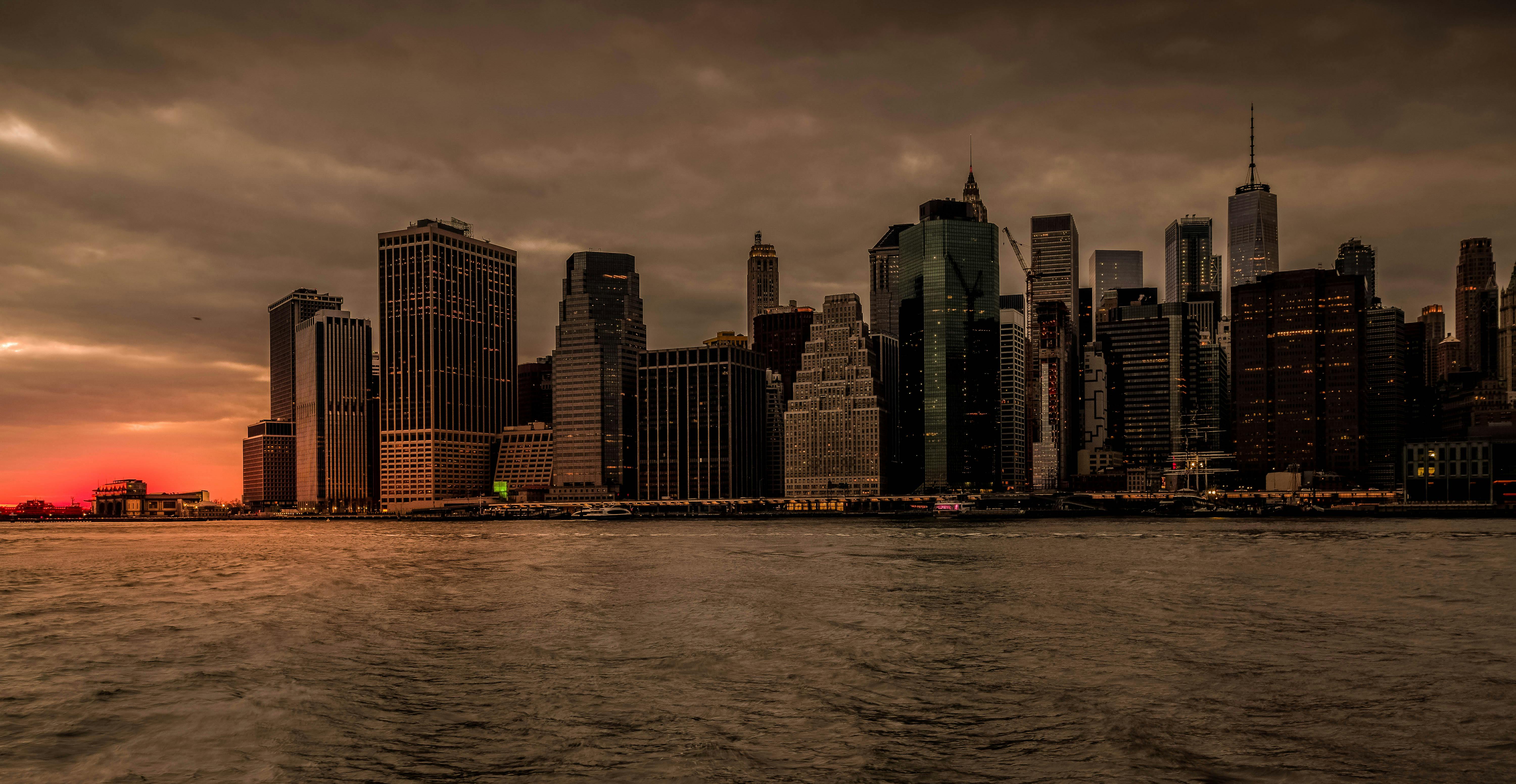 NYC Sunset Wallpapers - Top Free NYC Sunset Backgrounds - WallpaperAccess