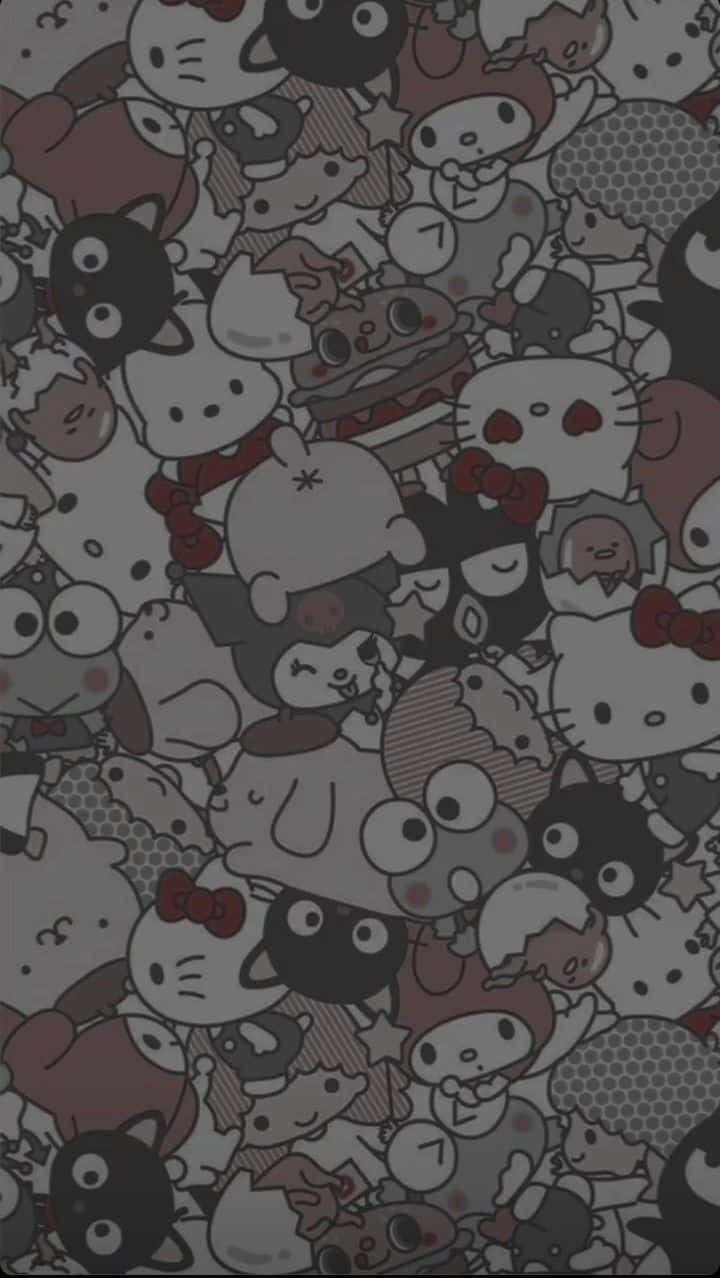 Dark Hello Kitty Wallpapers - Top Free Dark Hello Kitty Backgrounds ...