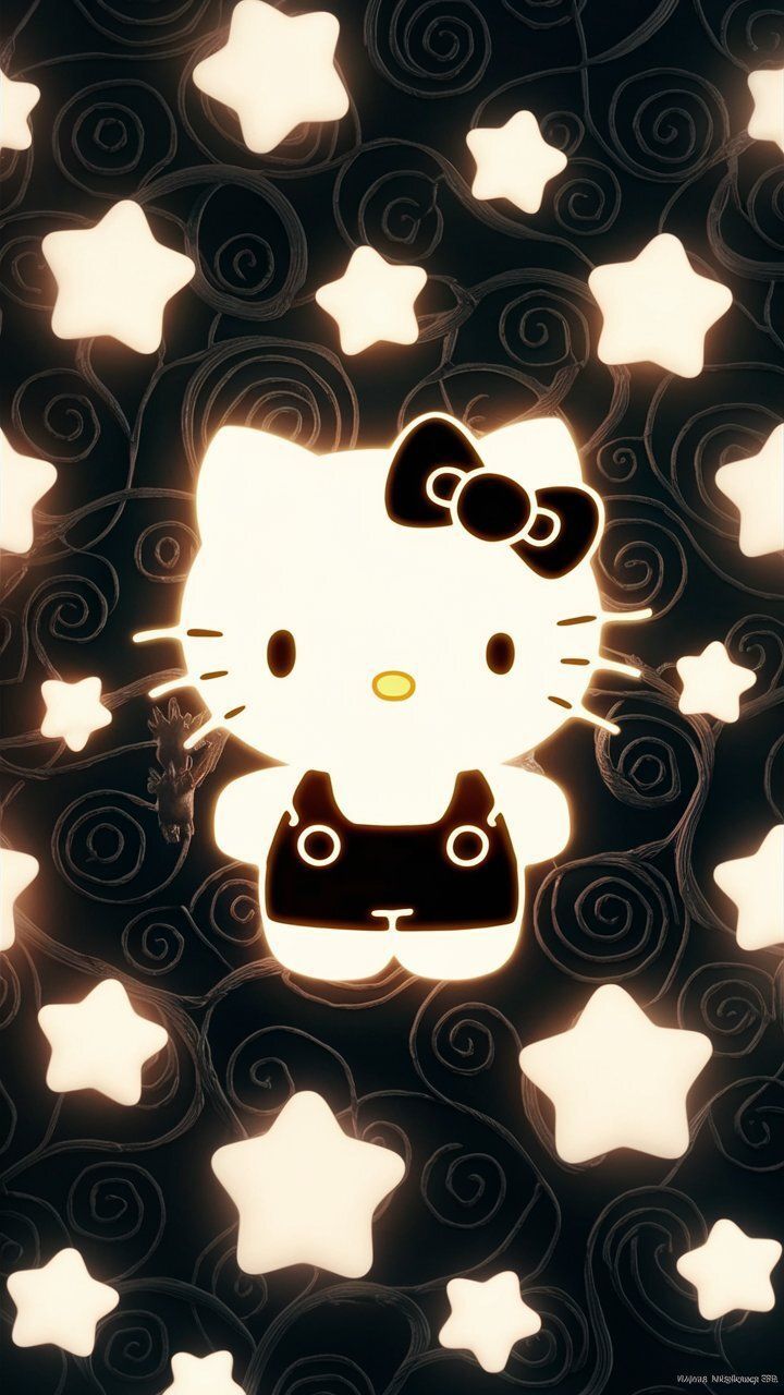 Dark Hello Kitty Wallpapers - Top Free Dark Hello Kitty Backgrounds - WallpaperAccess