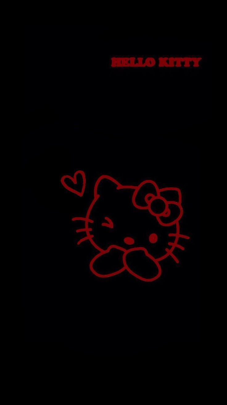 Dark Hello Kitty Wallpapers - Top Free Dark Hello Kitty Backgrounds ...