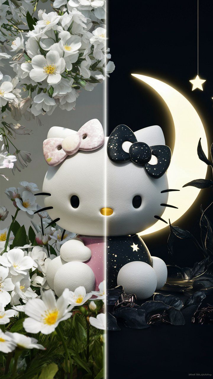 Dark Hello Kitty Wallpapers - Top Free Dark Hello Kitty Backgrounds - WallpaperAccess