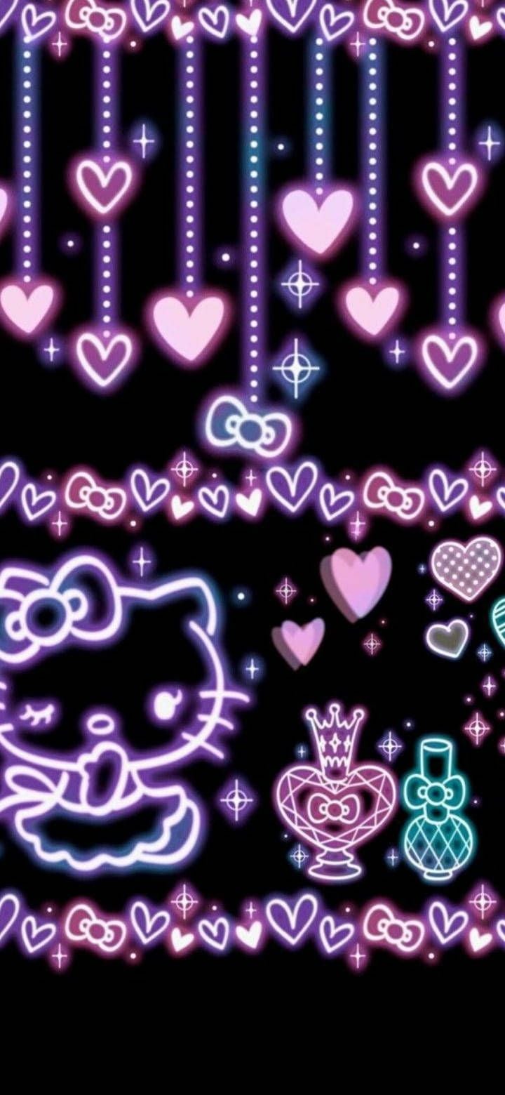 Dark Hello Kitty Wallpapers - Top Free Dark Hello Kitty Backgrounds - WallpaperAccess