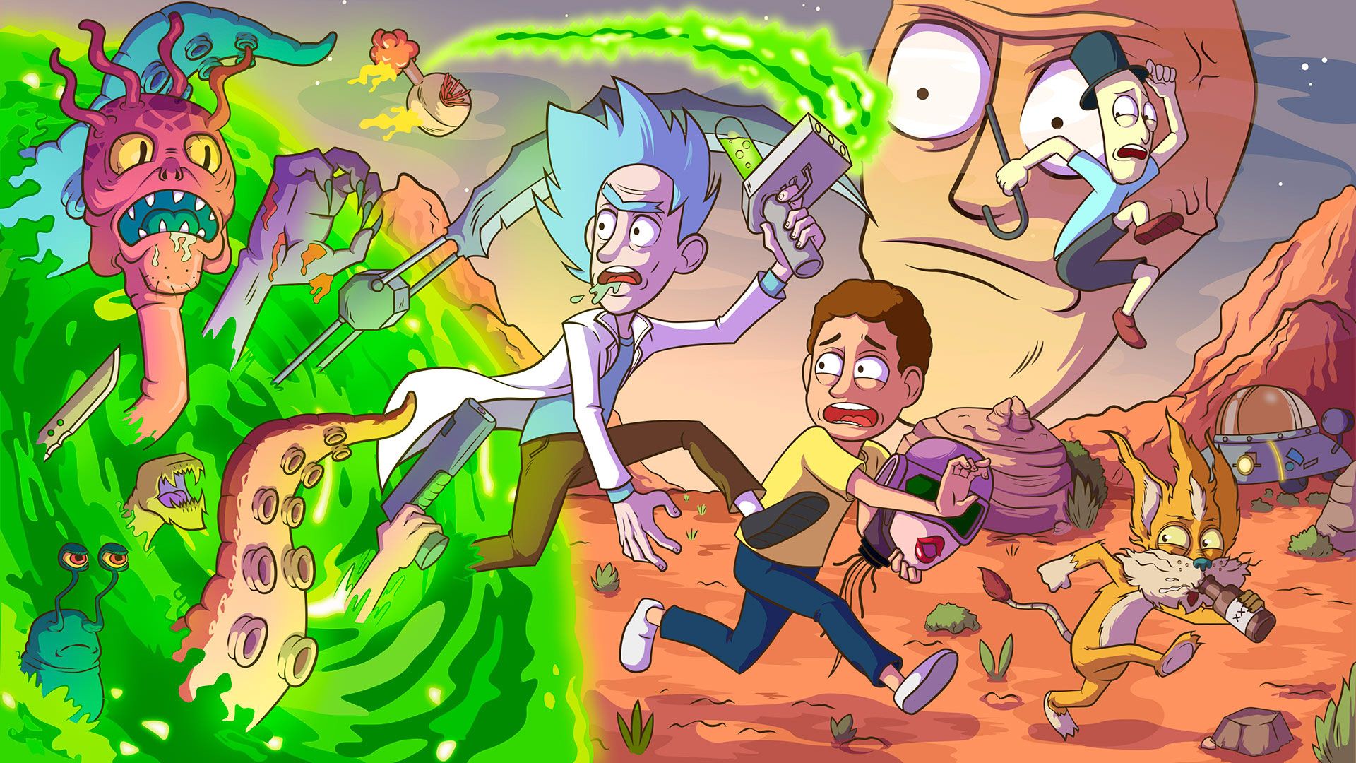 Rick and Morty Windows Wallpapers - Top Free Rick and Morty Windows ...