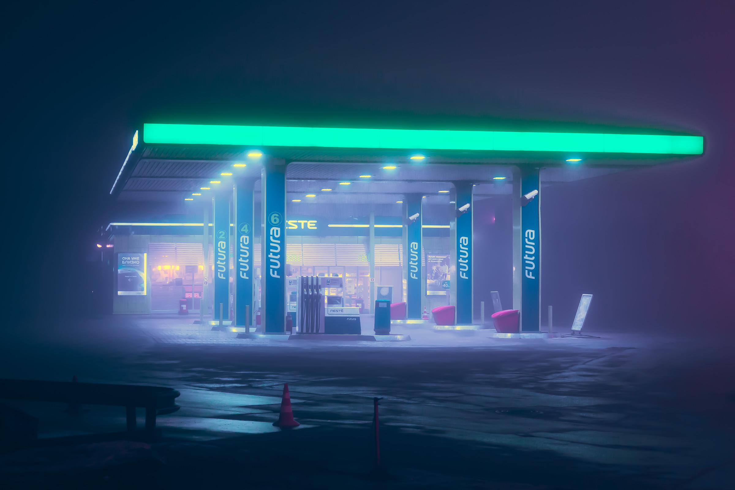 Aesthetic Gas Station Wallpapers - Top Free Aesthetic Gas Station ...