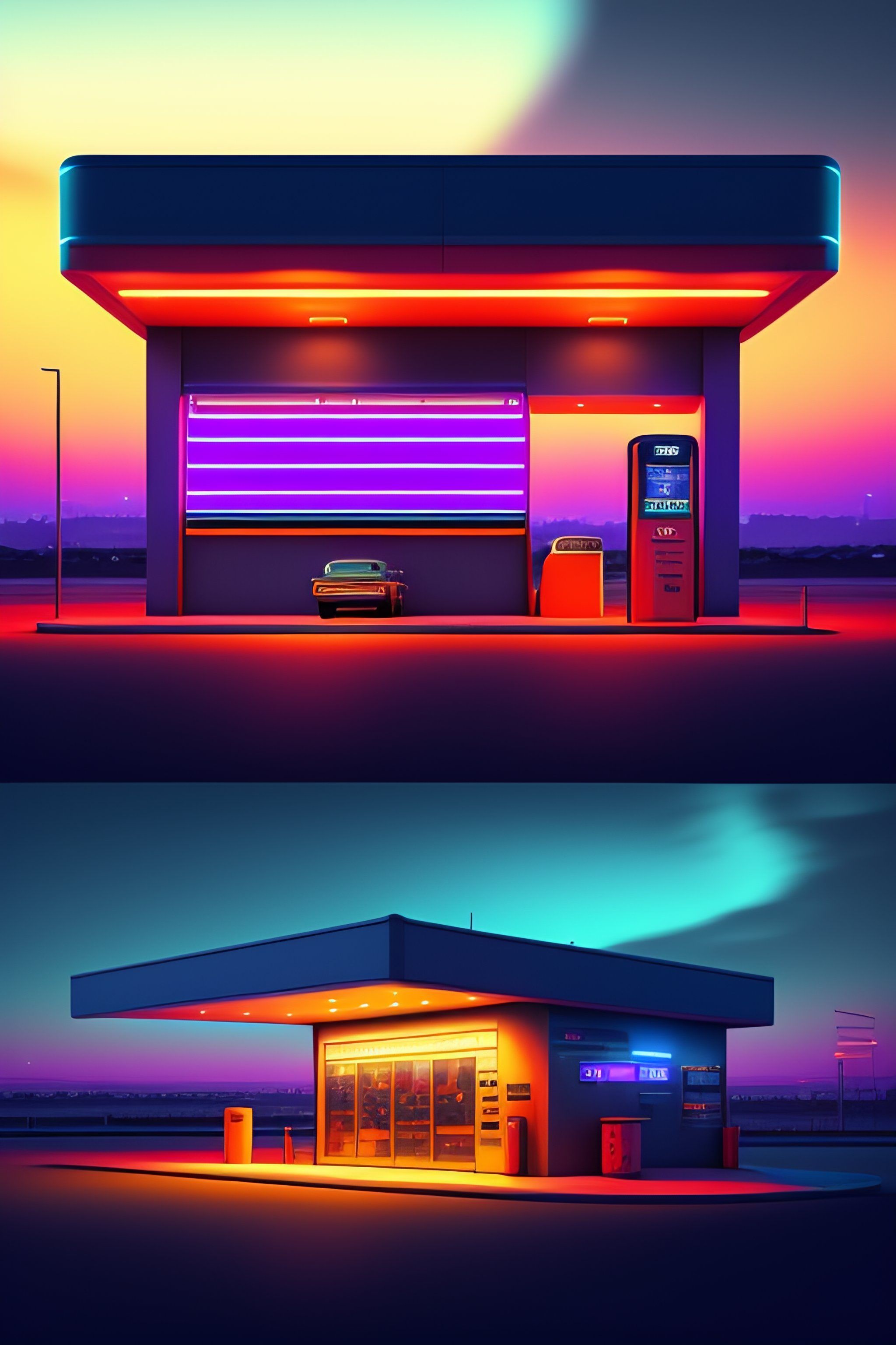 Aesthetic Gas Station Wallpapers - Top Free Aesthetic Gas Station ...