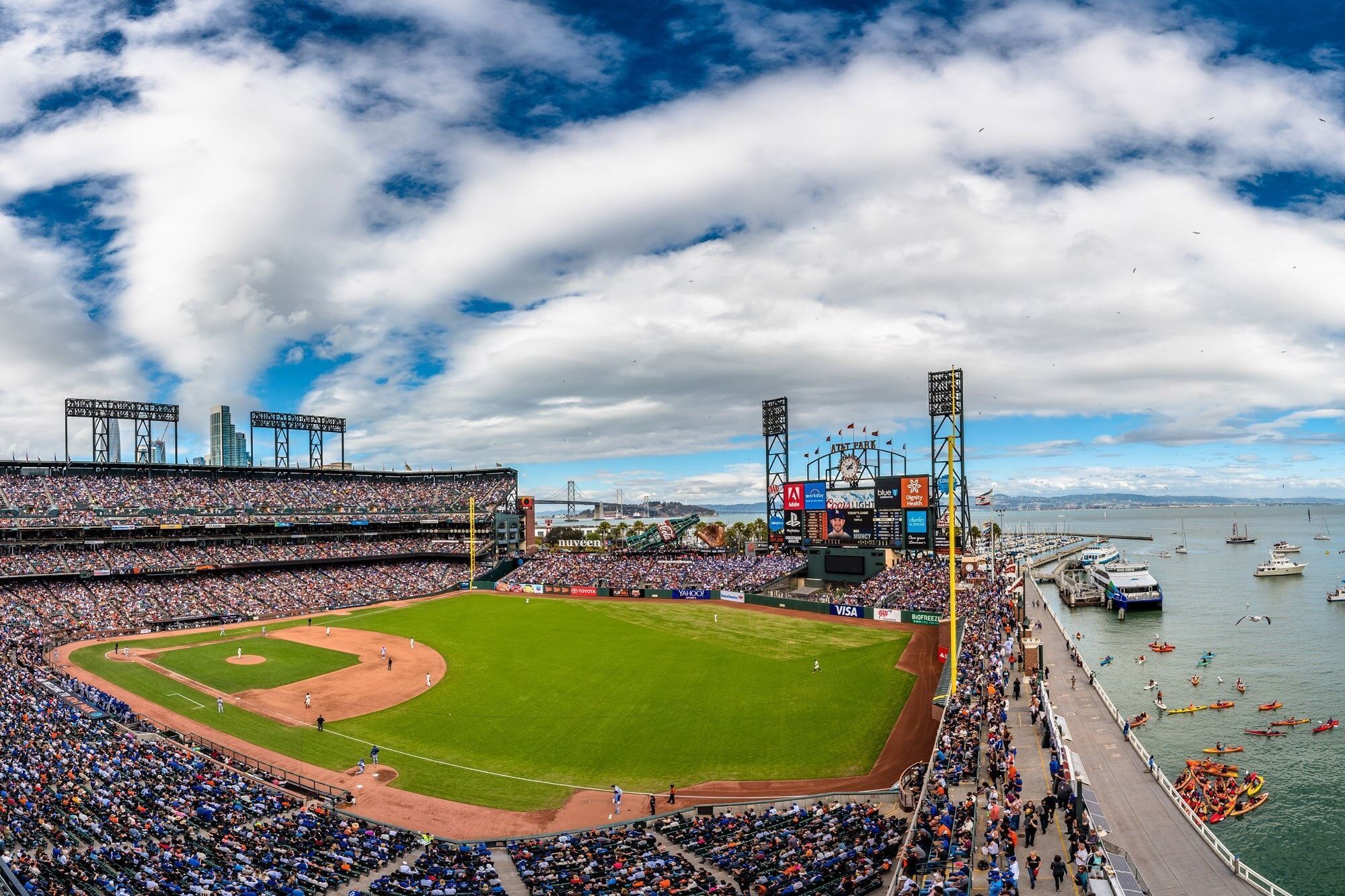 Oracle Park Wallpapers - Top Free Oracle Park Backgrounds - WallpaperAccess