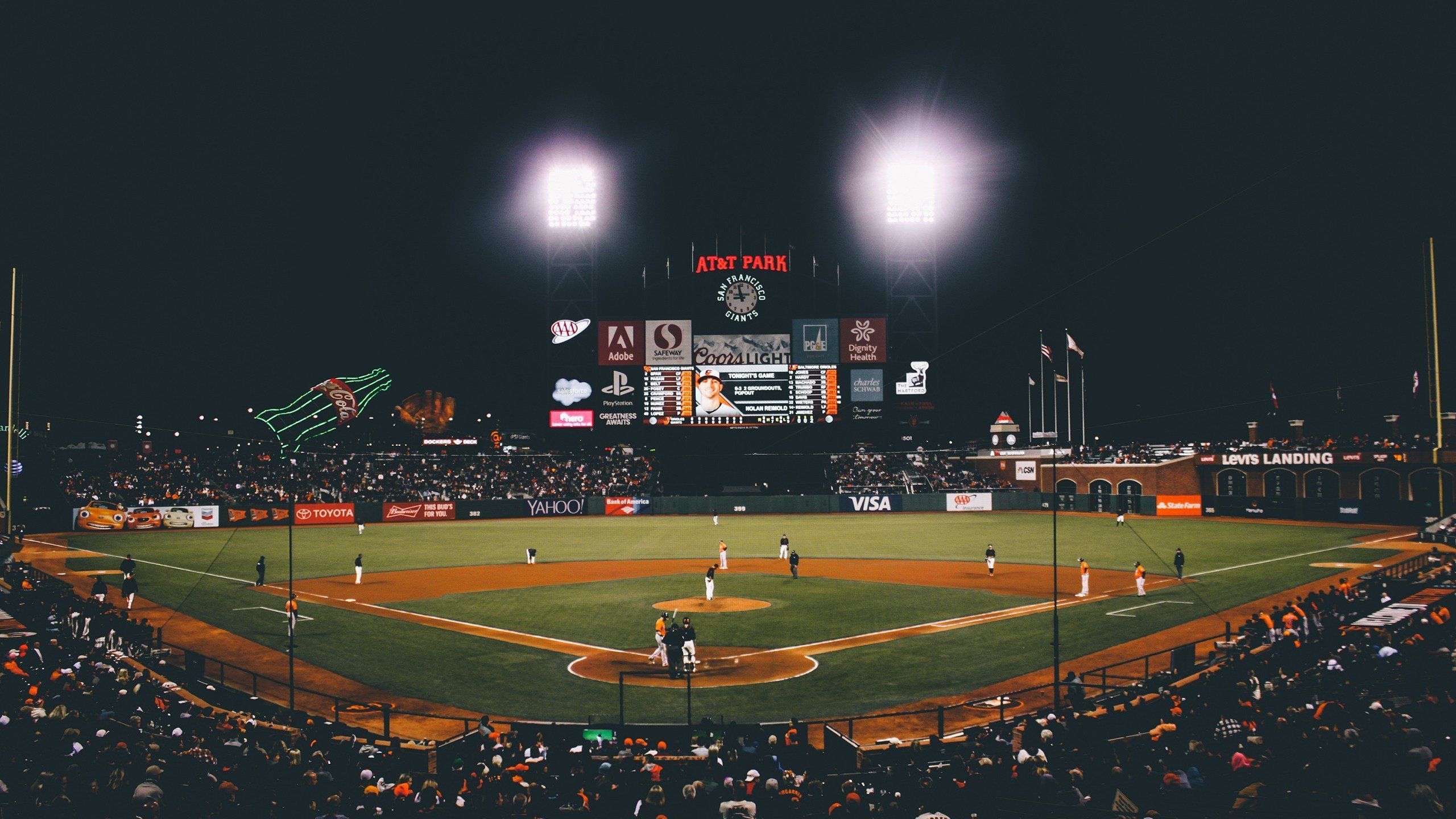 Oracle Park Wallpapers - Top Free Oracle Park Backgrounds - WallpaperAccess