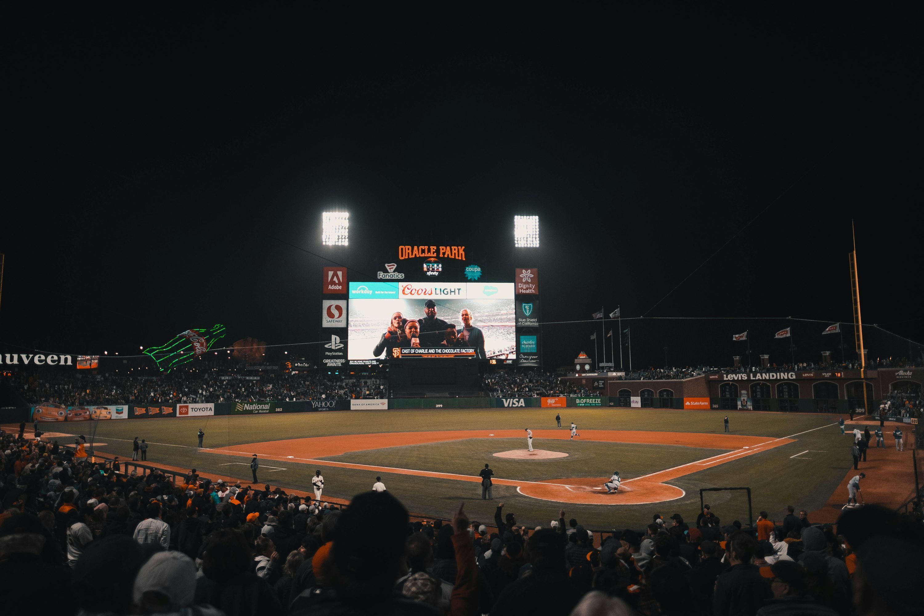 Oracle Park Wallpapers - Top Free Oracle Park Backgrounds - WallpaperAccess