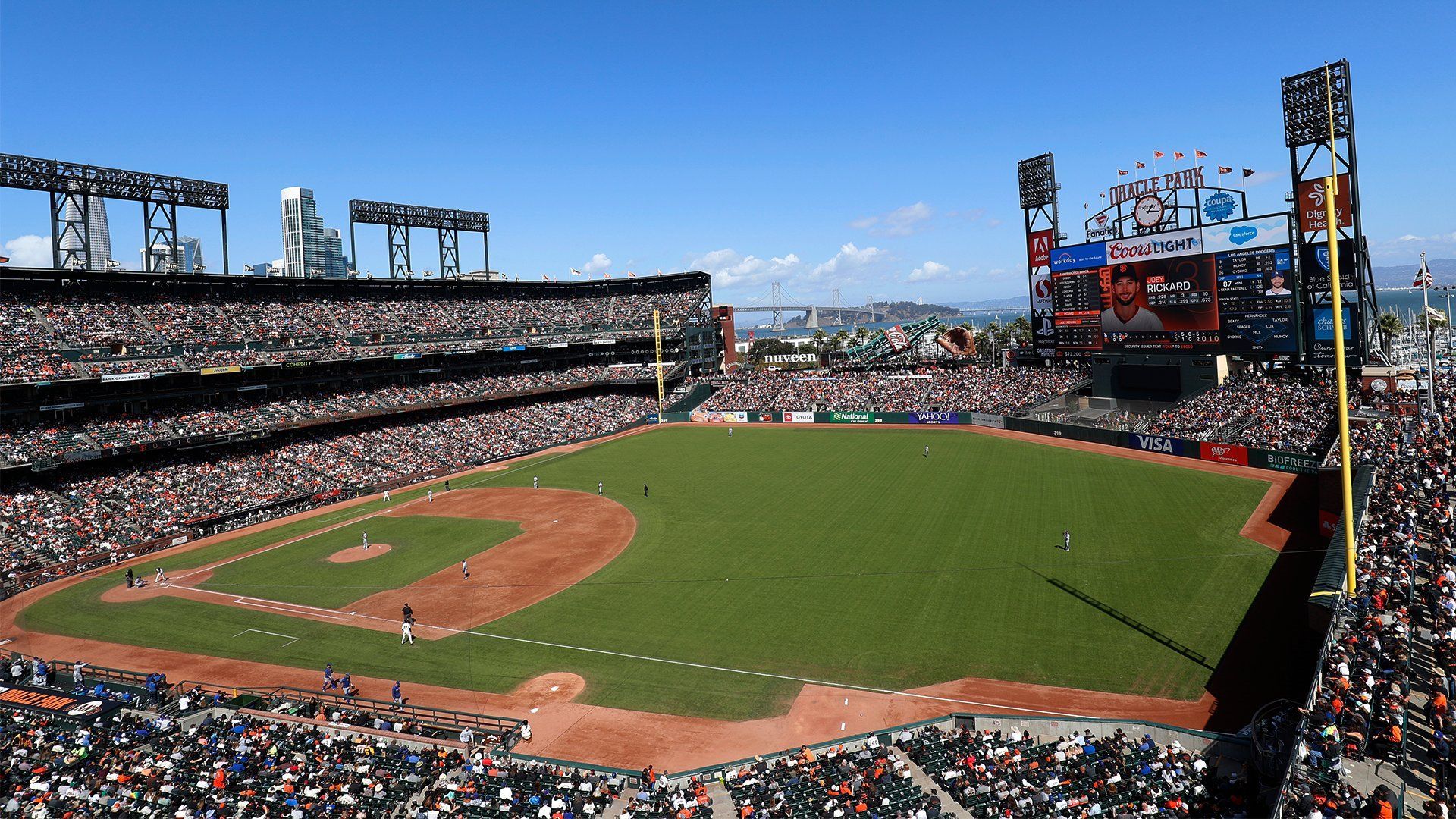 Oracle Park Wallpapers - Top Free Oracle Park Backgrounds - WallpaperAccess