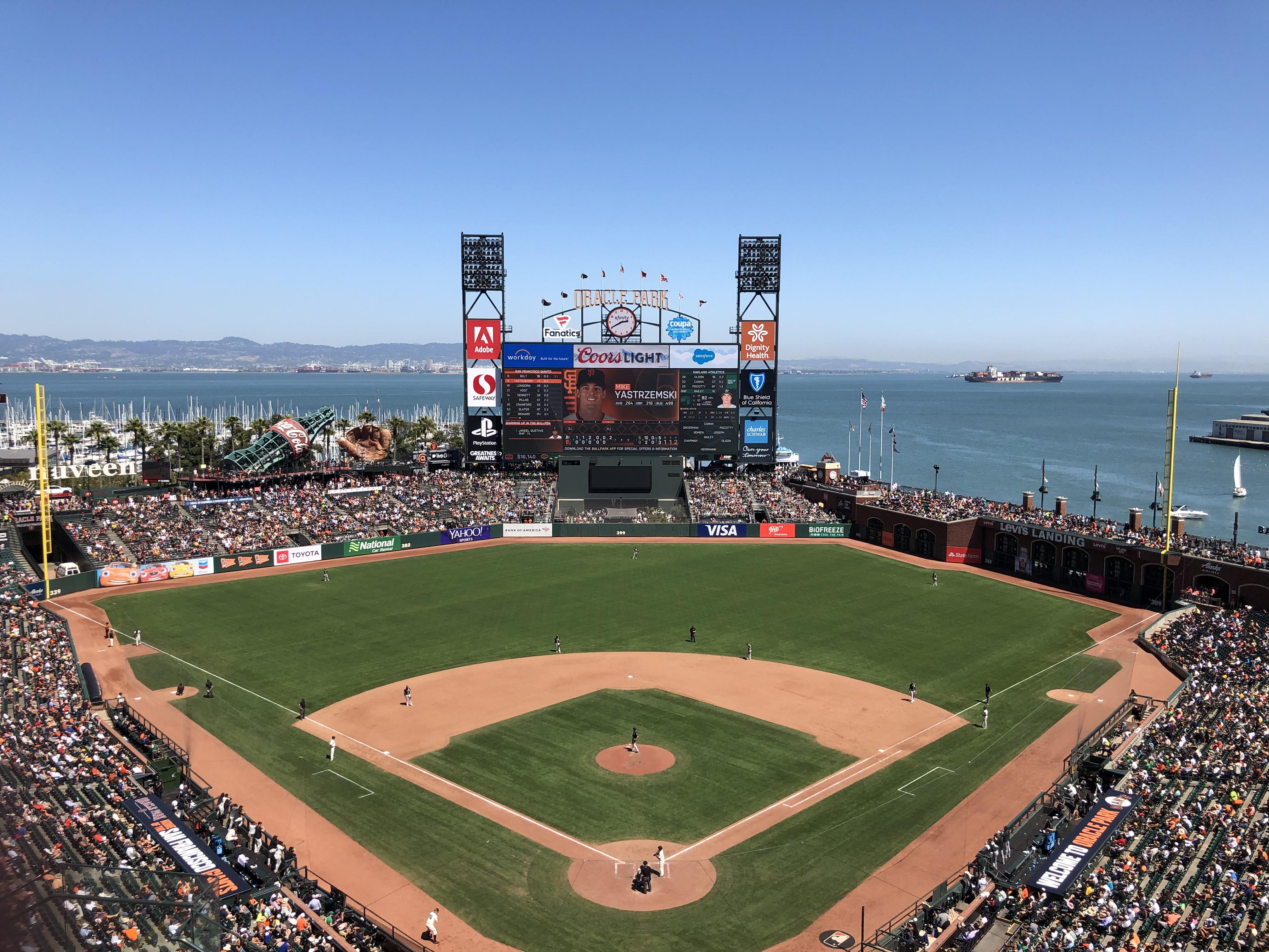 Oracle Park Wallpapers - Top Free Oracle Park Backgrounds - WallpaperAccess