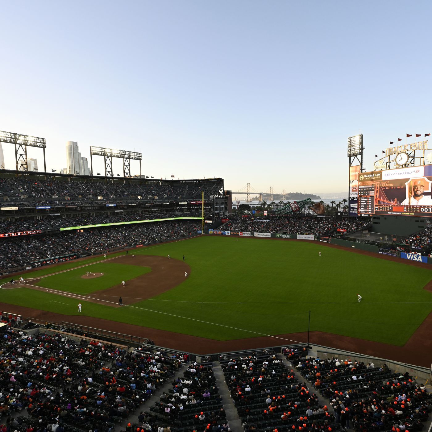 Oracle Park Wallpapers - Top Free Oracle Park Backgrounds - WallpaperAccess