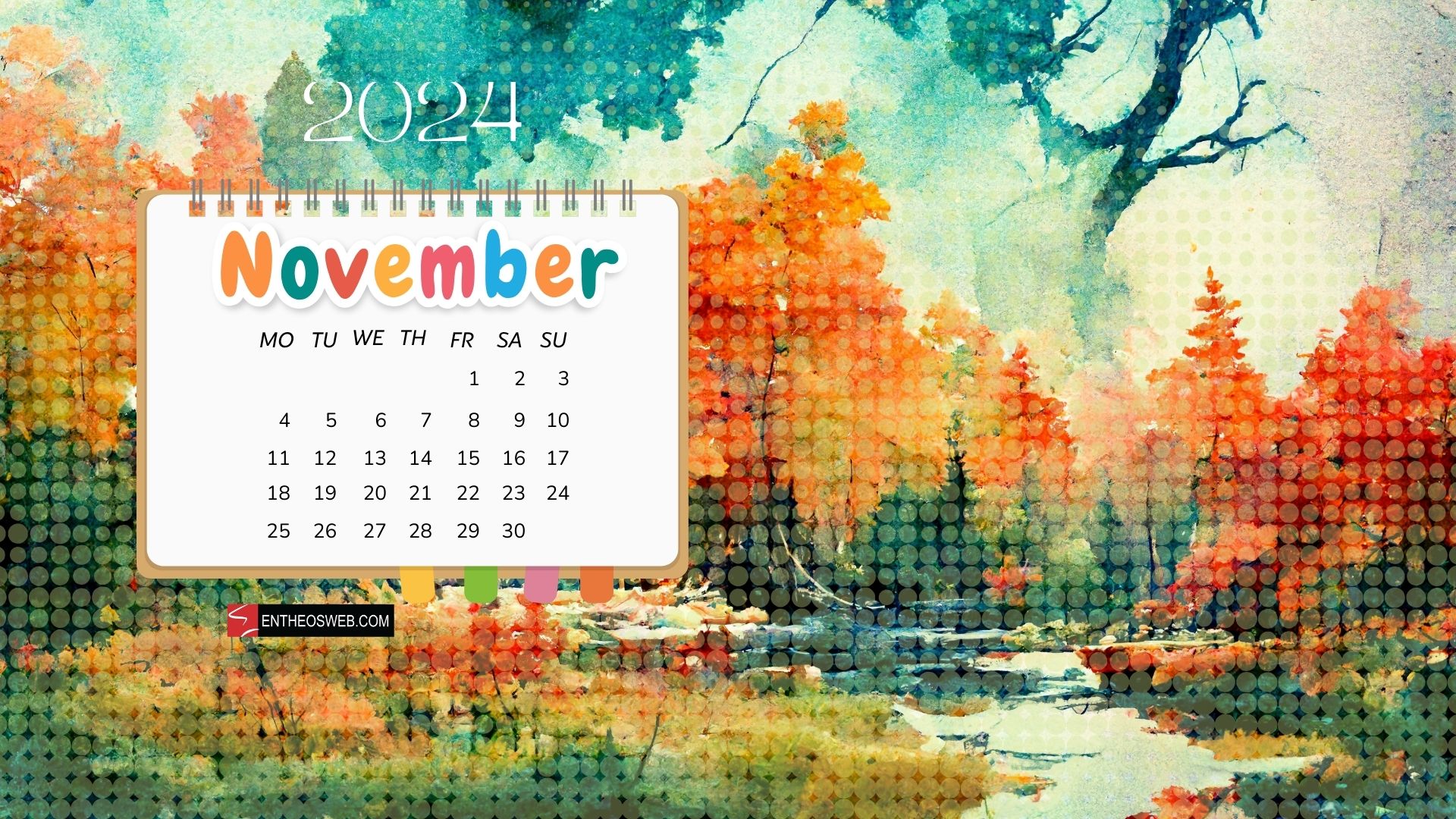 November 2024 Calendar Wallpapers - Top Free November 2024 Calendar ...