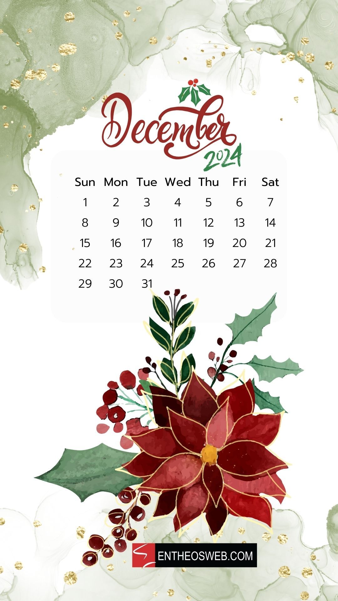 December 2024 Calendar Wallpapers - Top Free December 2024 Calendar ...
