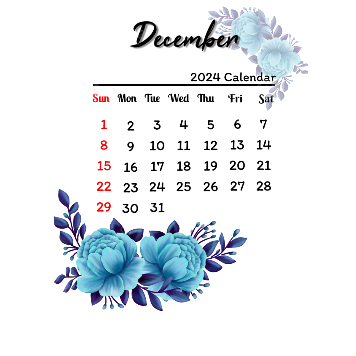 December 2024 Calendar Wallpapers - Top Free December 2024 Calendar ...