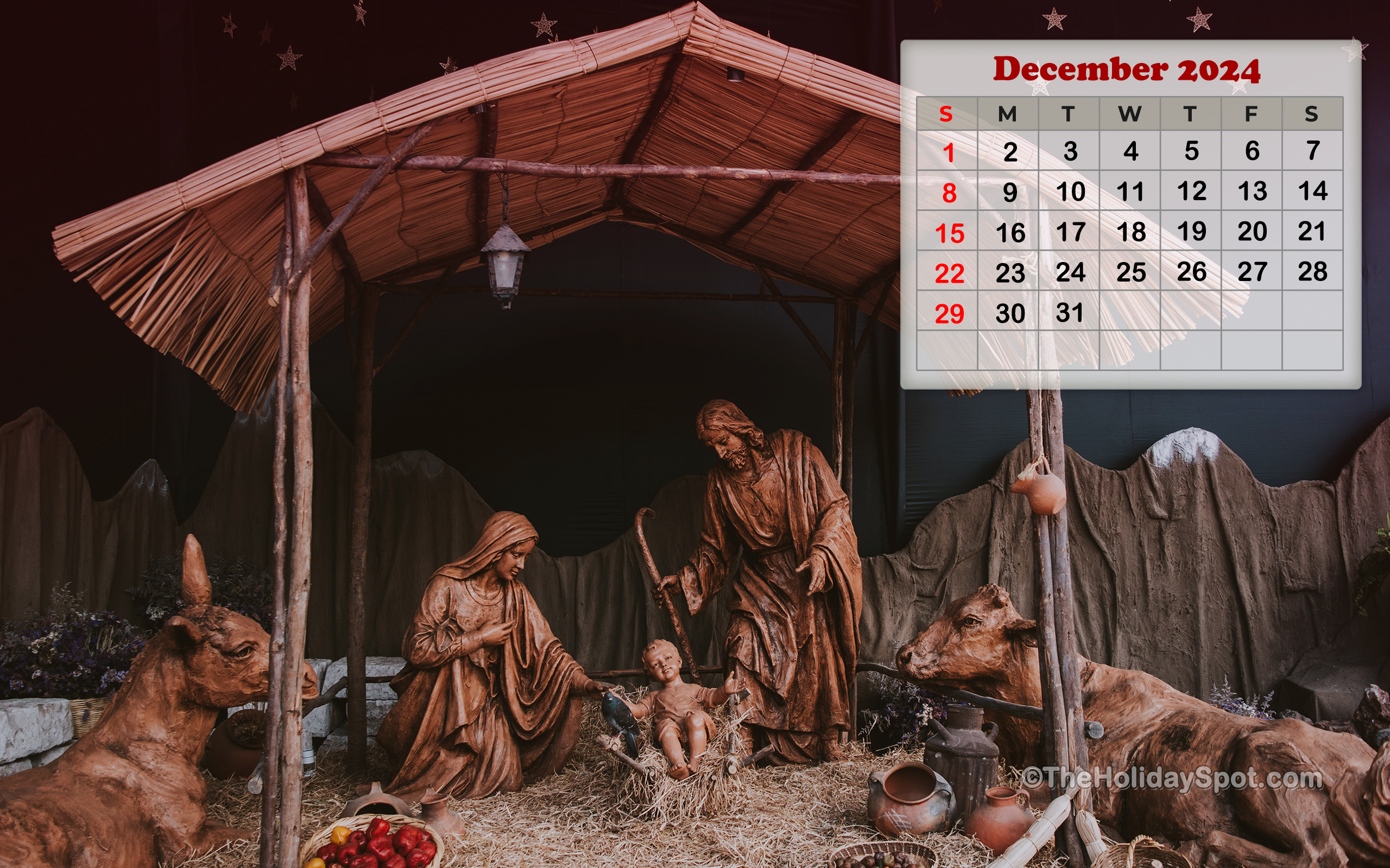 December 2024 Calendar Wallpapers - Top Free December 2024 Calendar ...