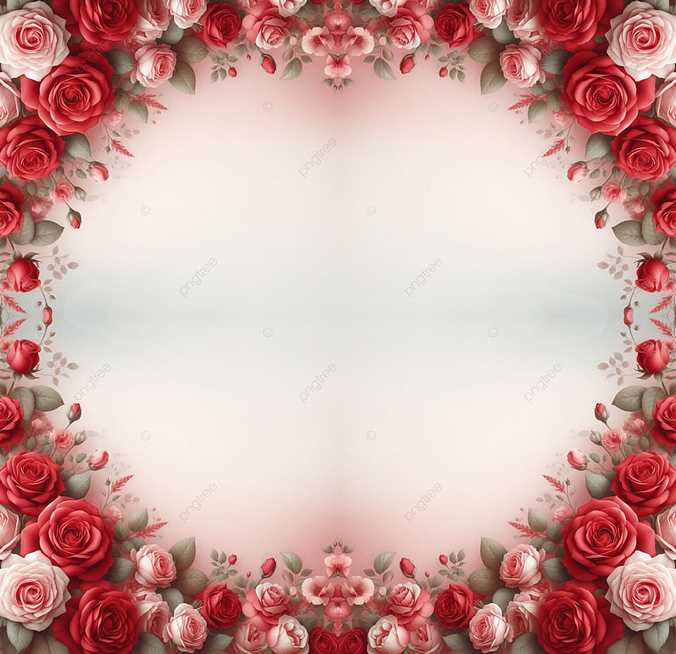 Rose Frame Wallpapers - Top Free Rose Frame Backgrounds - WallpaperAccess