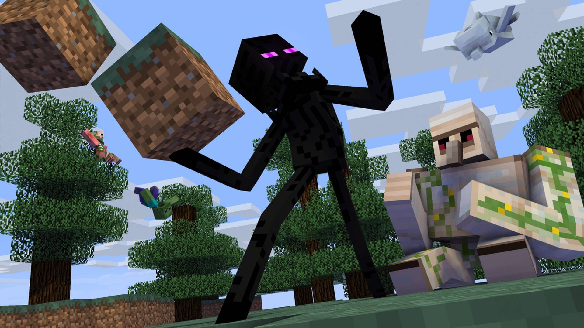 Minecraft Fight Wallpapers - Top Free Minecraft Fight Backgrounds ...