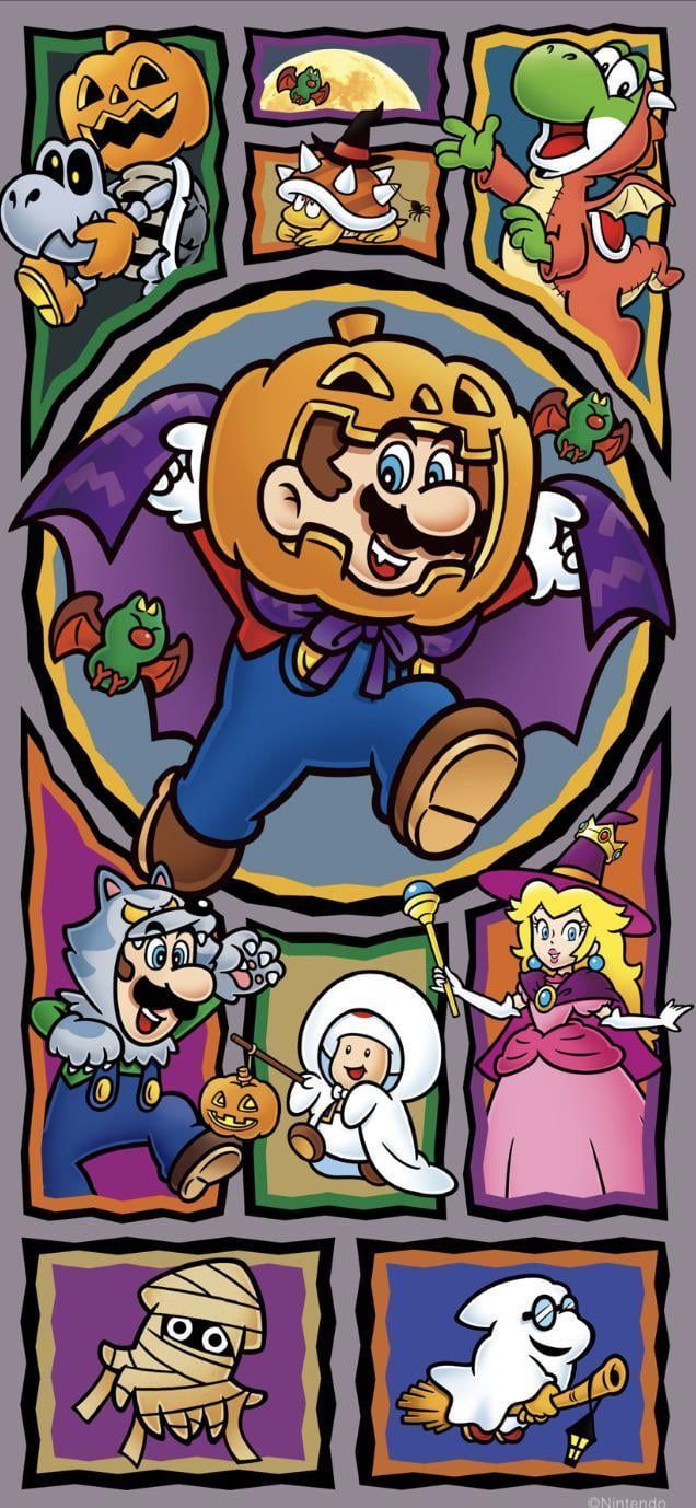 Mario Halloween Wallpapers - Top Free Mario Halloween Backgrounds ...