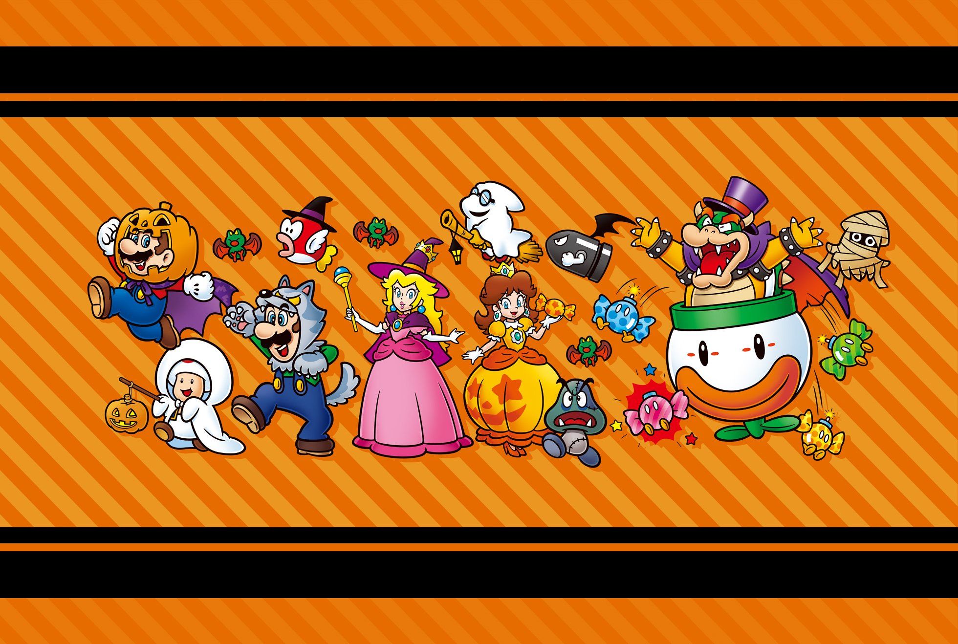 Mario Halloween Wallpapers - Top Free Mario Halloween Backgrounds ...