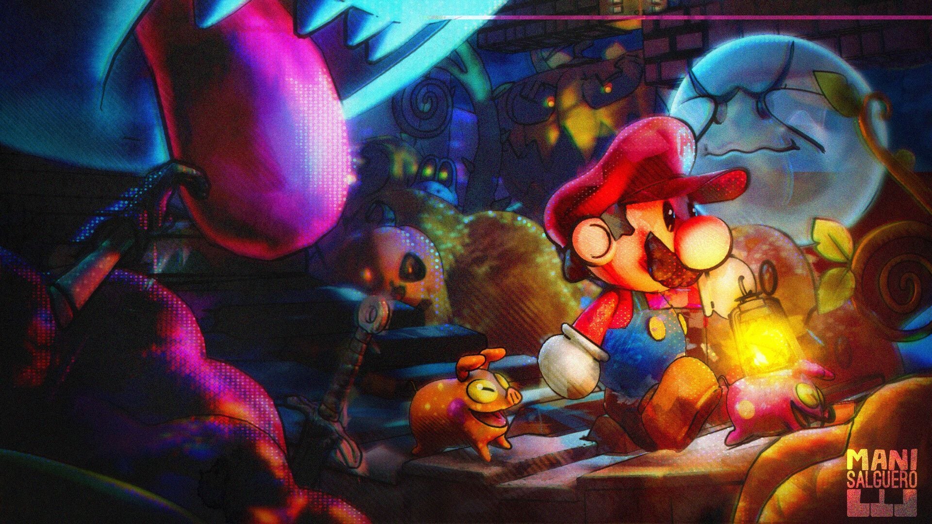 Mario Halloween Wallpapers - Top Free Mario Halloween Backgrounds ...