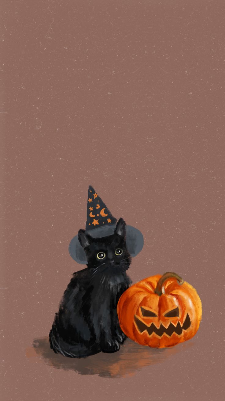 Spooky Cat Wallpapers - Top Free Spooky Cat Backgrounds - WallpaperAccess