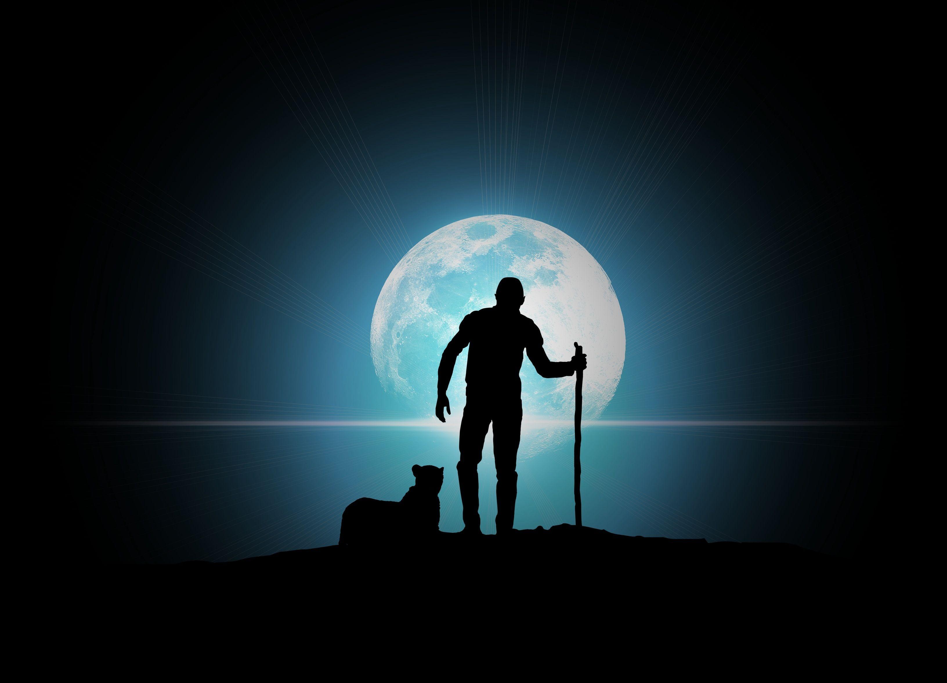 Moon Man Wallpapers - Top Free Moon Man Backgrounds - WallpaperAccess