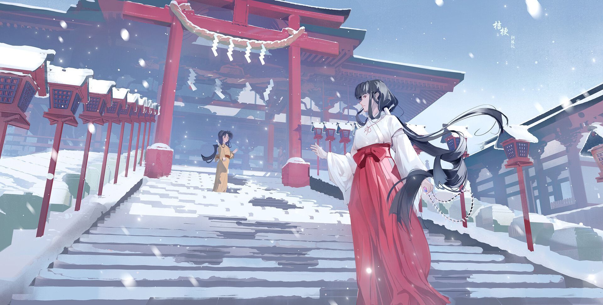 Shrine Maiden Wallpapers - Top Free Shrine Maiden Backgrounds - WallpaperAccess