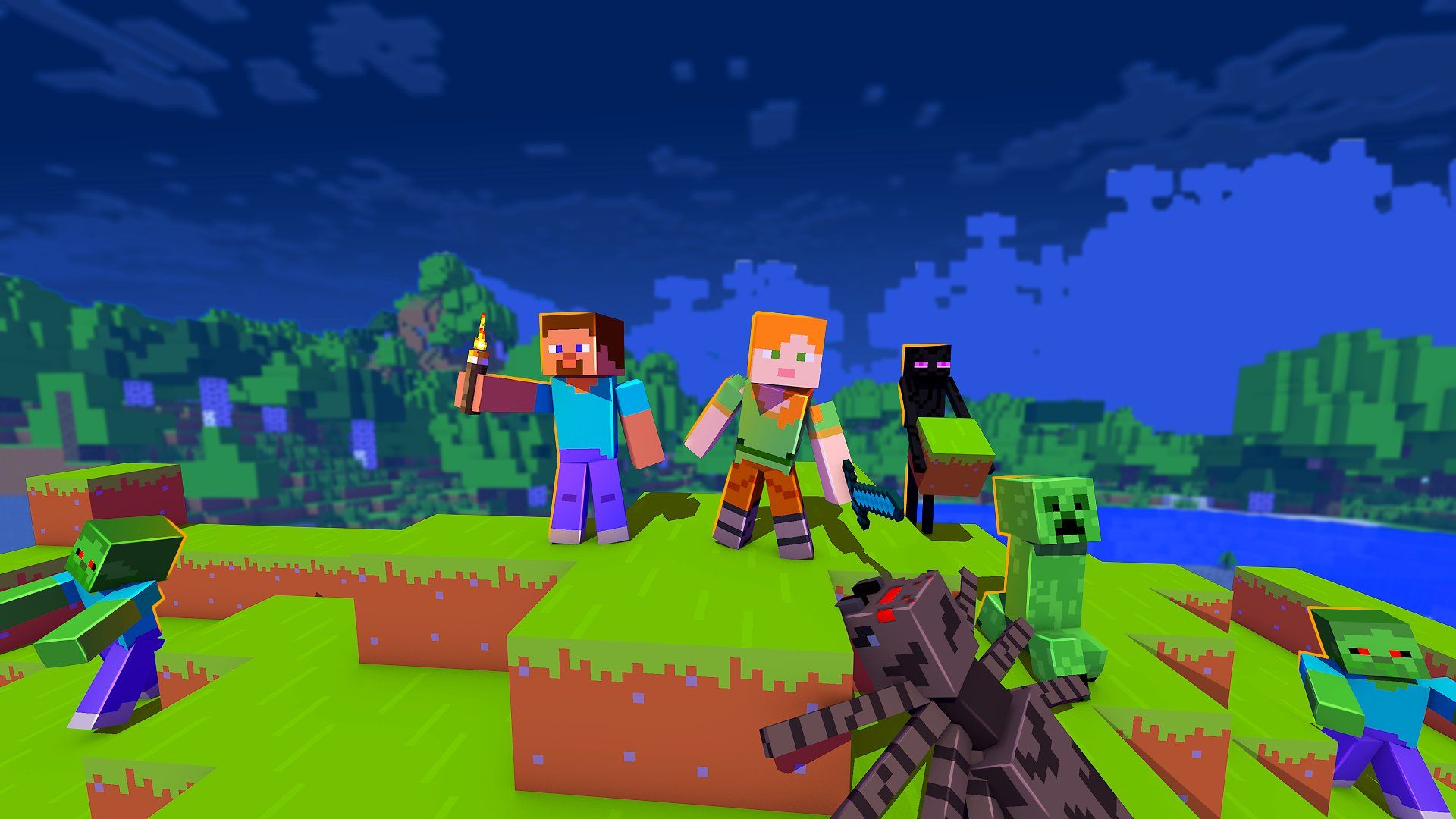 Minecraft Steve and Alex Wallpapers - Top Free Minecraft Steve and Alex ... Minecraft Steve and Alex Wallpapers - Top Free Minecraft Steve and Alex ...