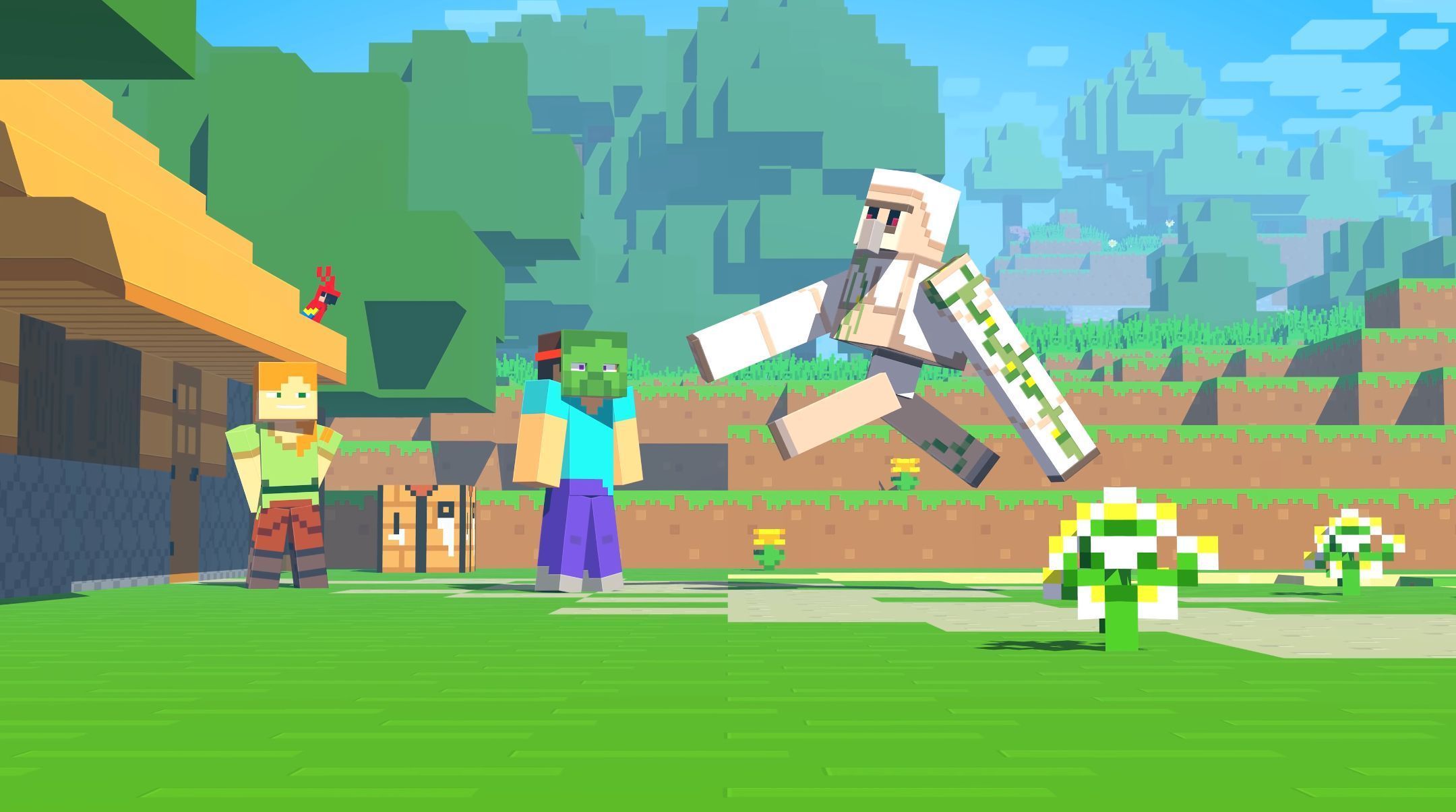 Minecraft Steve and Alex Wallpapers - Top Free Minecraft Steve and Alex ...