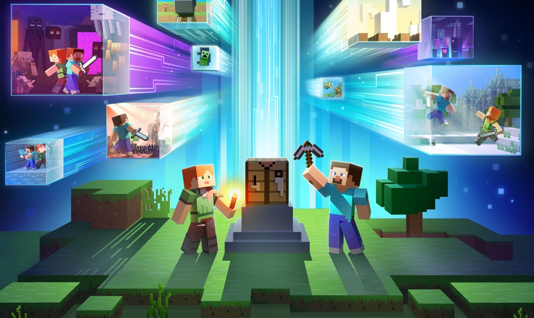 Minecraft Steve and Alex Wallpapers - Top Free Minecraft Steve and Alex ...