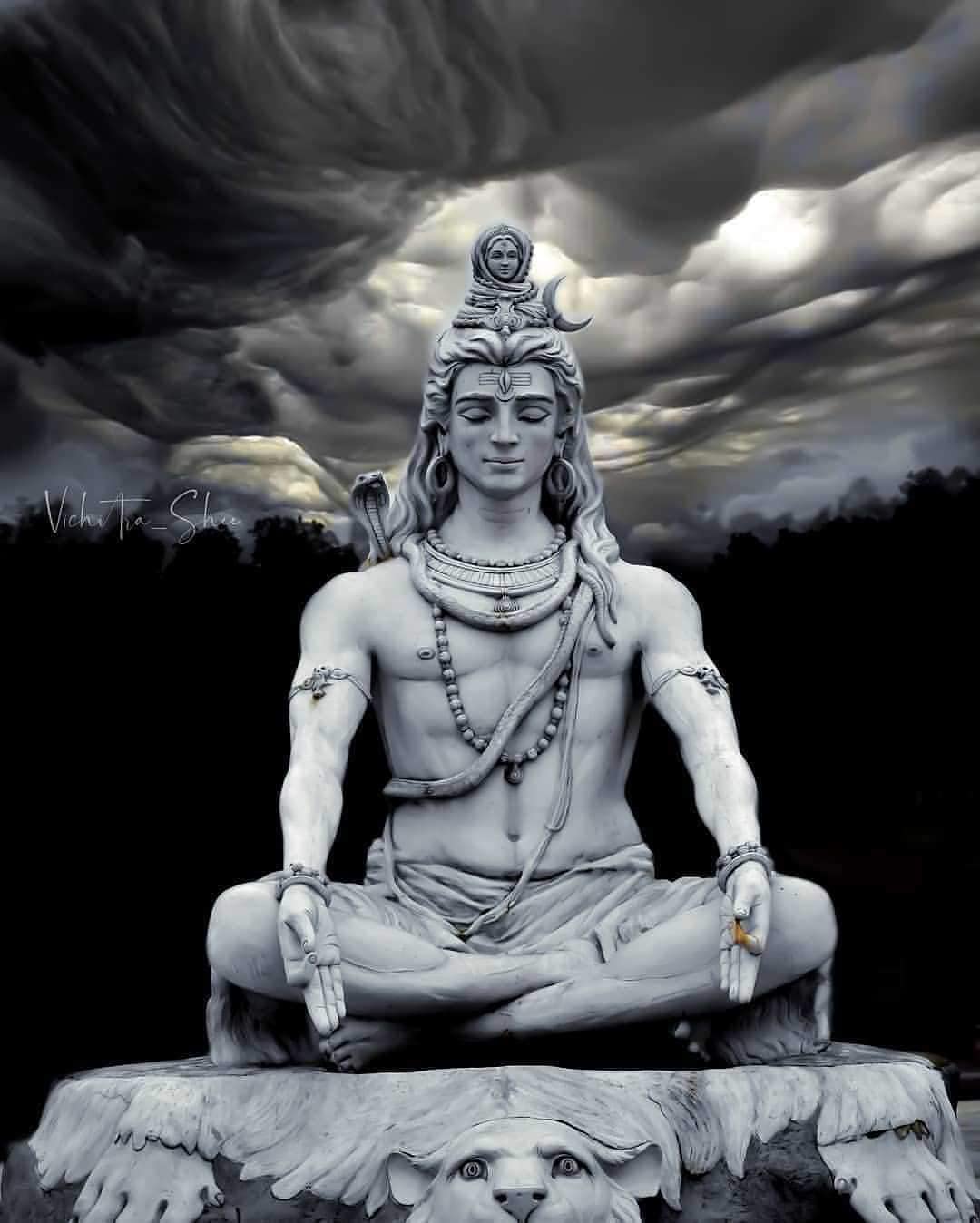 White Mahadev Wallpapers - Top Free White Mahadev Backgrounds ...