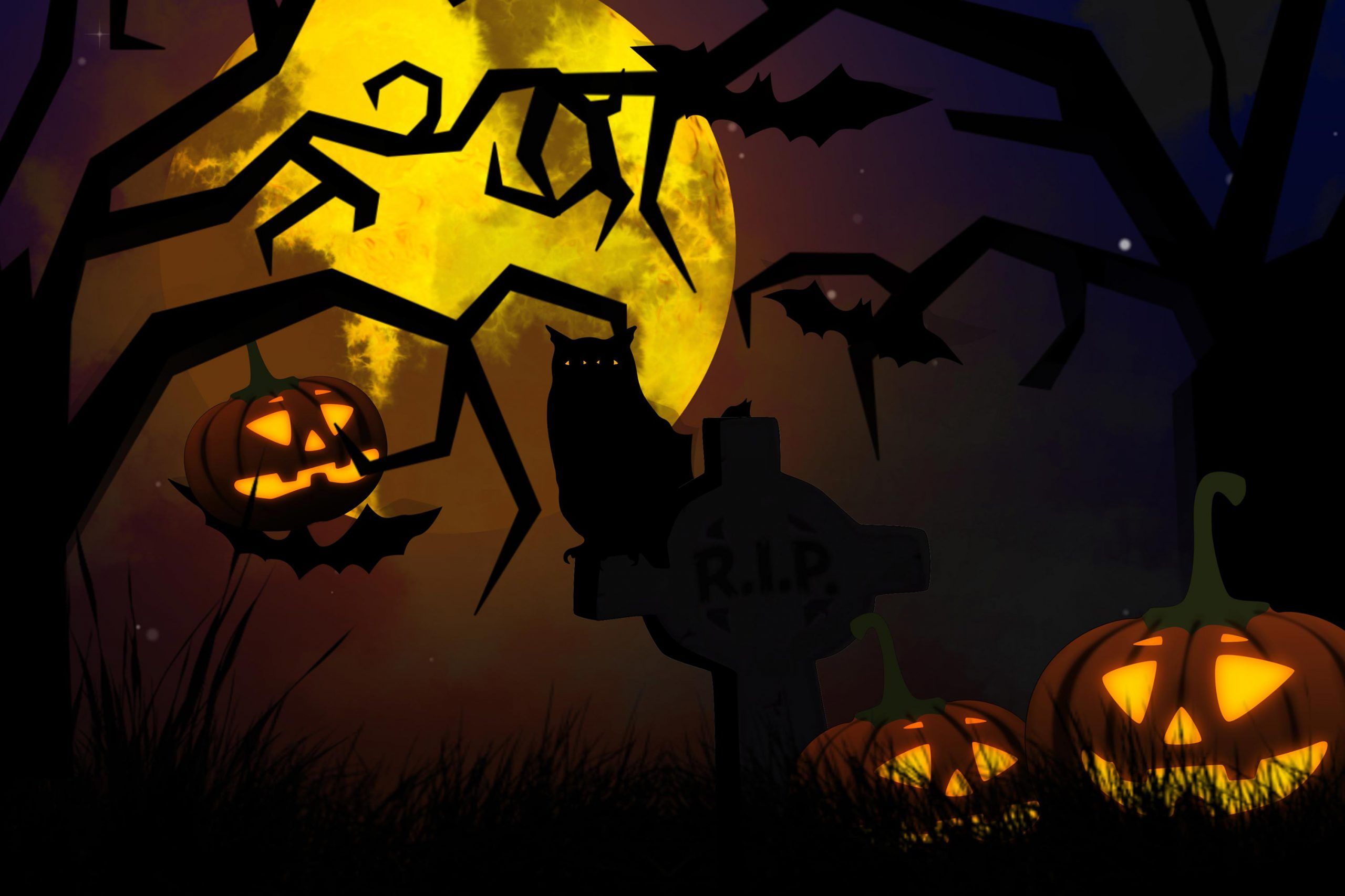 Country Halloween Wallpapers - Top Free Country Halloween Backgrounds ...