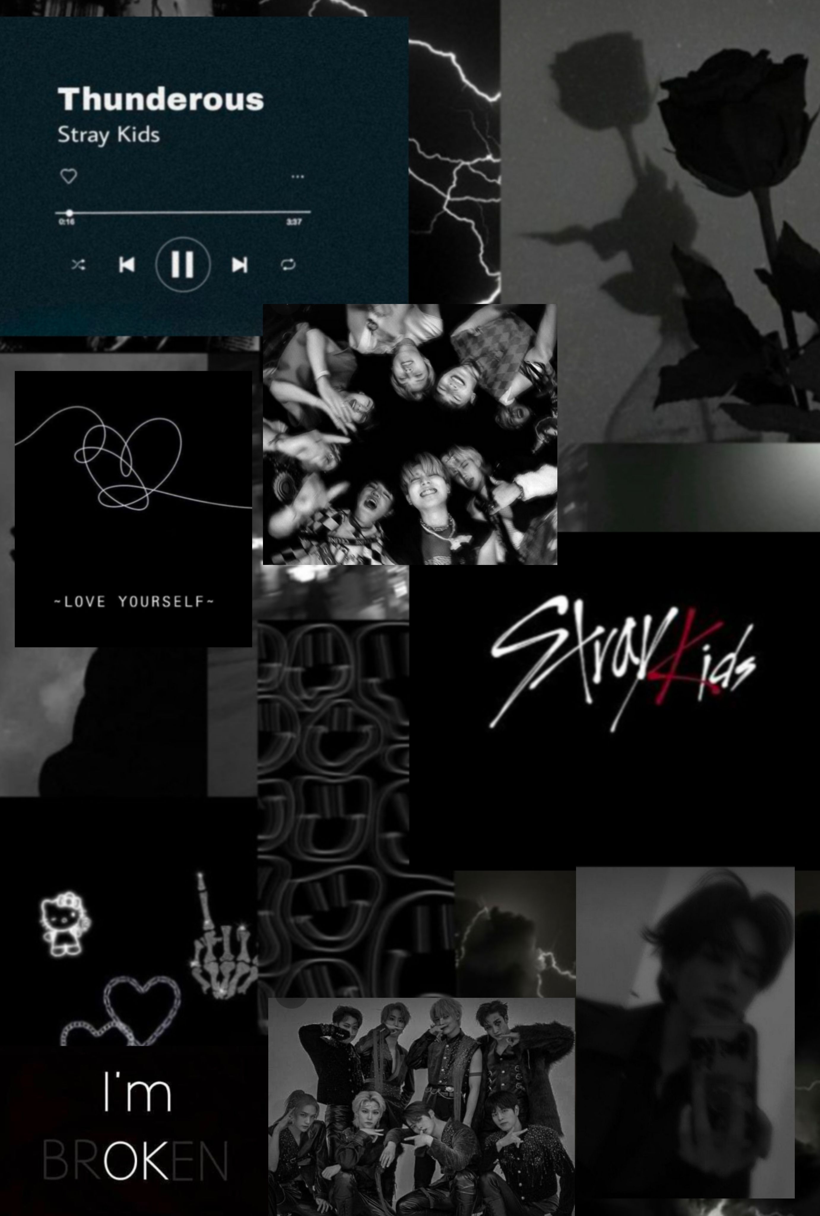 Stray Kids Dark Wallpapers - Top Free Stray Kids Dark Backgrounds - WallpaperAccess