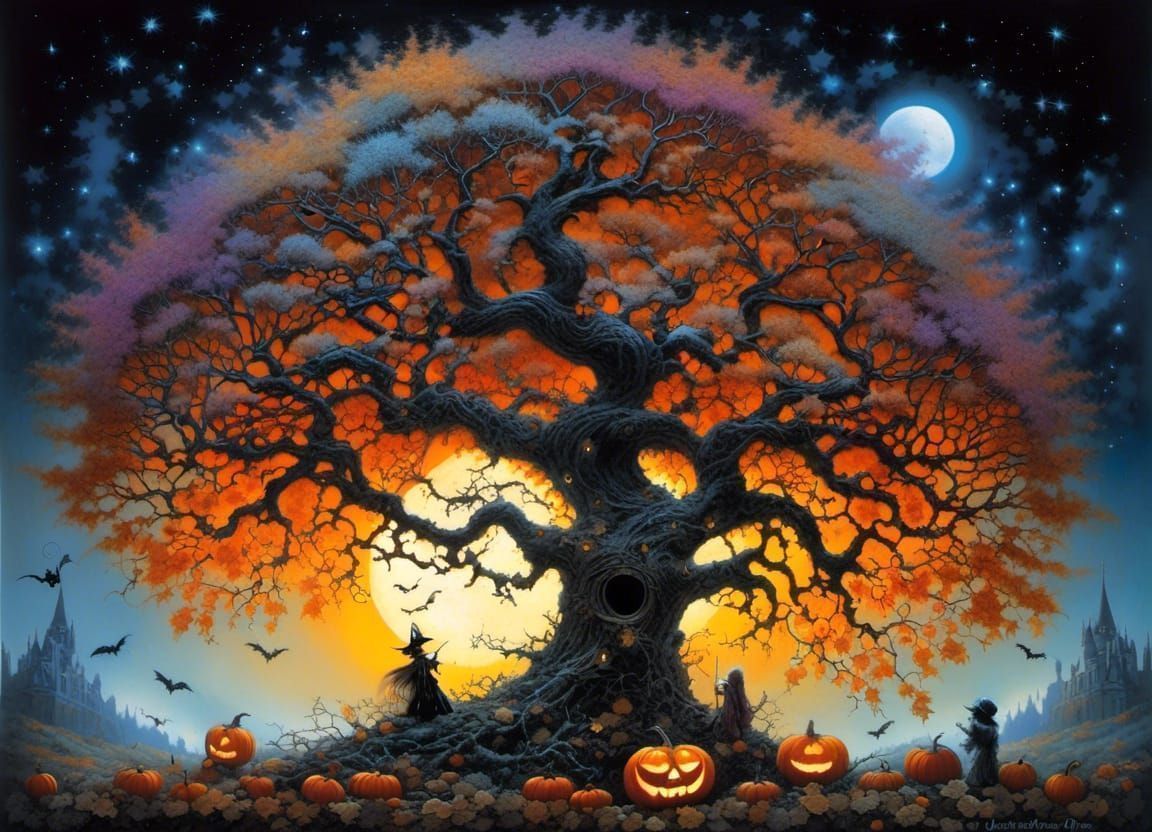 HALLOWEEN TREE Wallpapers - Top Free HALLOWEEN TREE Backgrounds ...