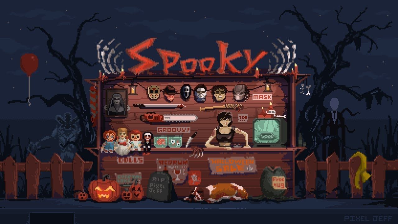 Halloween Lofi Wallpapers - Top Free Halloween Lofi Backgrounds ...