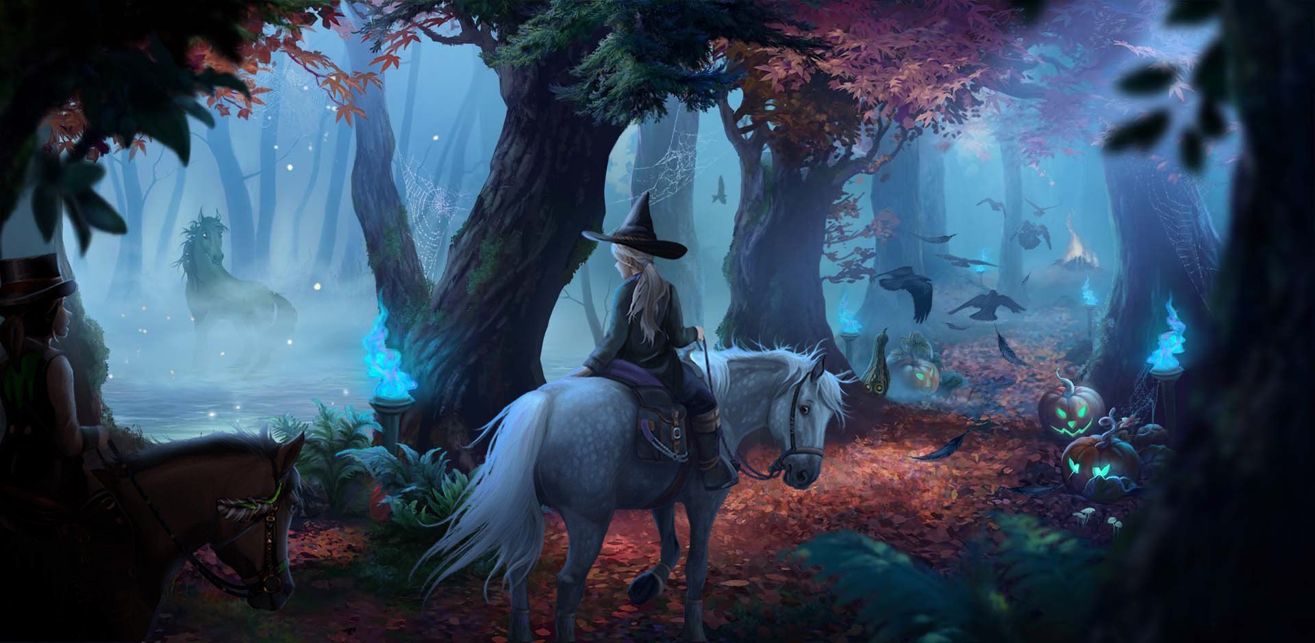 Halloween Horses Wallpapers - Top Free Halloween Horses Backgrounds ...