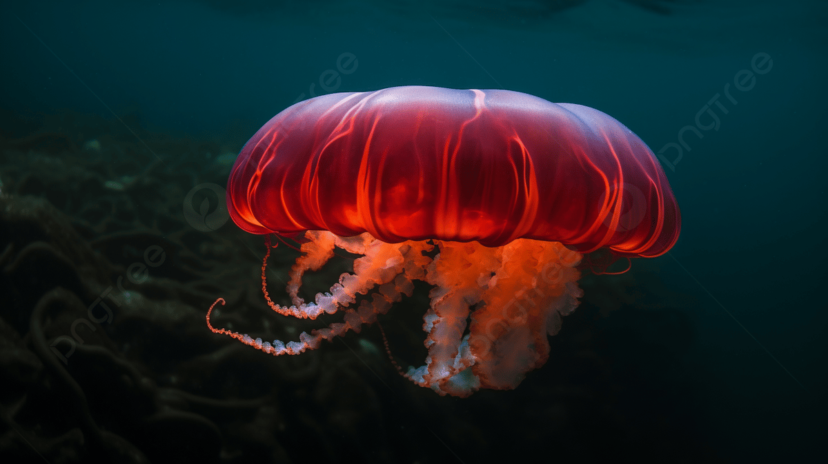 Red Jellyfish Wallpapers - Top Free Red Jellyfish Backgrounds ...