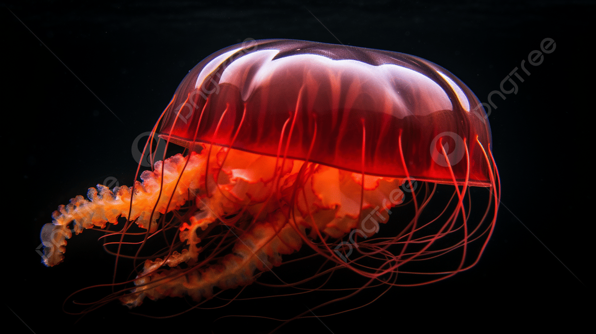 Red Jellyfish Wallpapers - Top Free Red Jellyfish Backgrounds ...