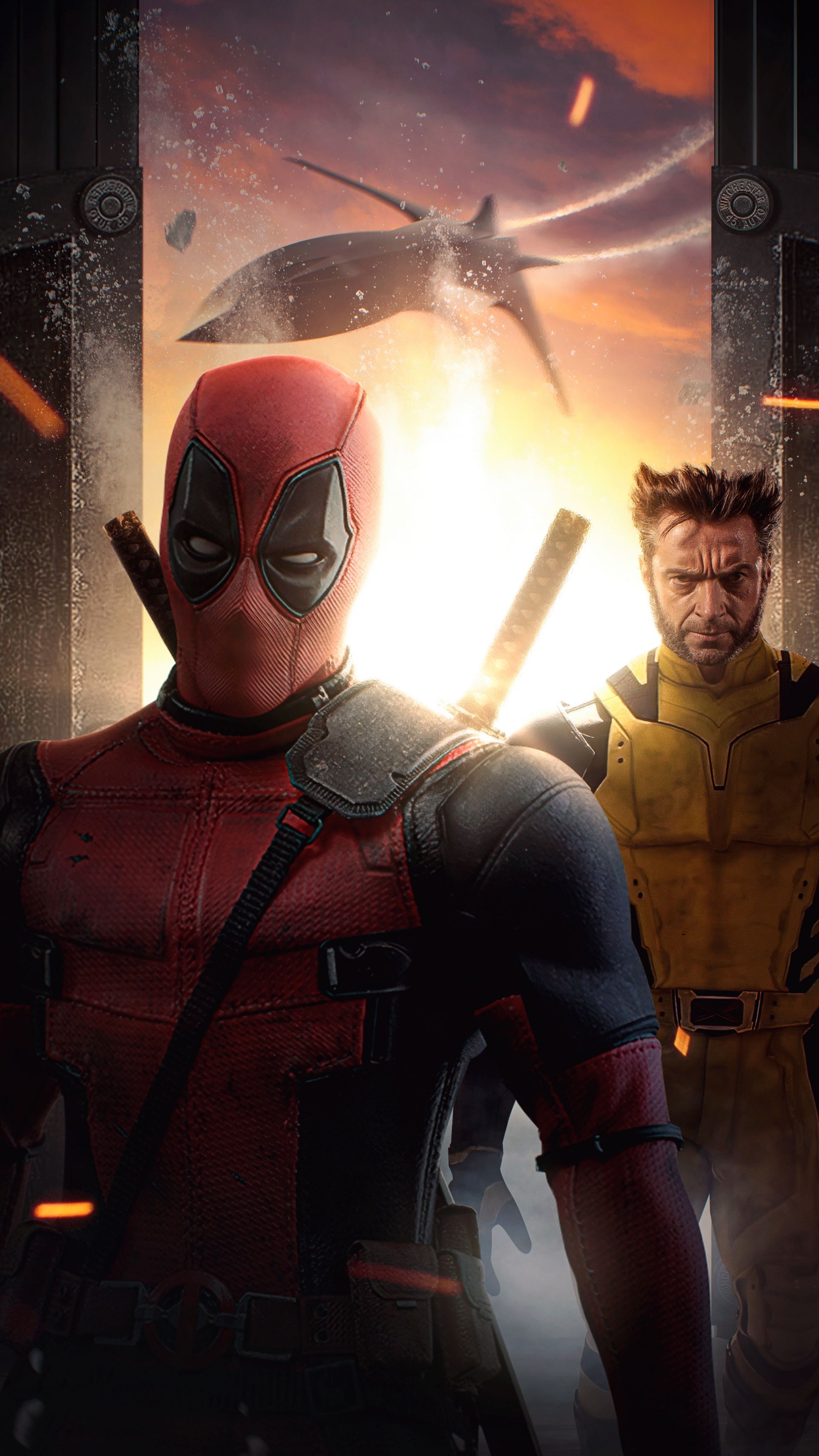 Deadpool and Wolverine Phone Wallpapers - Top Free Deadpool and ...