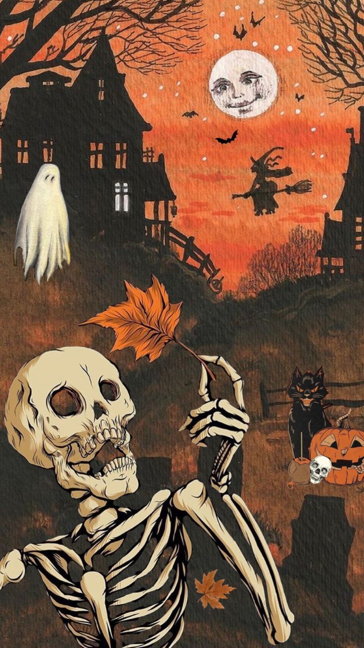 Old Halloween Wallpapers - Top Free Old Halloween Backgrounds ...