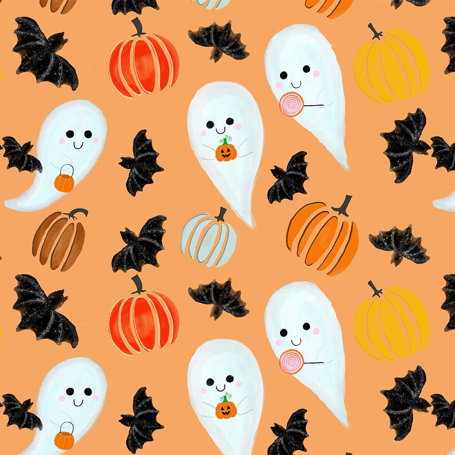 Watercolor Halloween Wallpapers - Top Free Watercolor Halloween ...