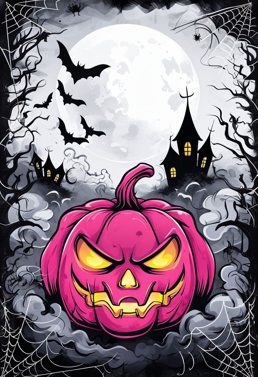 Watercolor Halloween Wallpapers - Top Free Watercolor Halloween ...